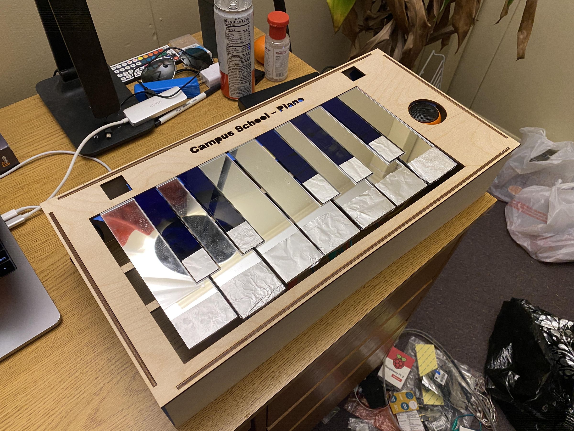 Piano for Campus School Project With Arduino Nano RP2040 + MPR121 : 4 ...