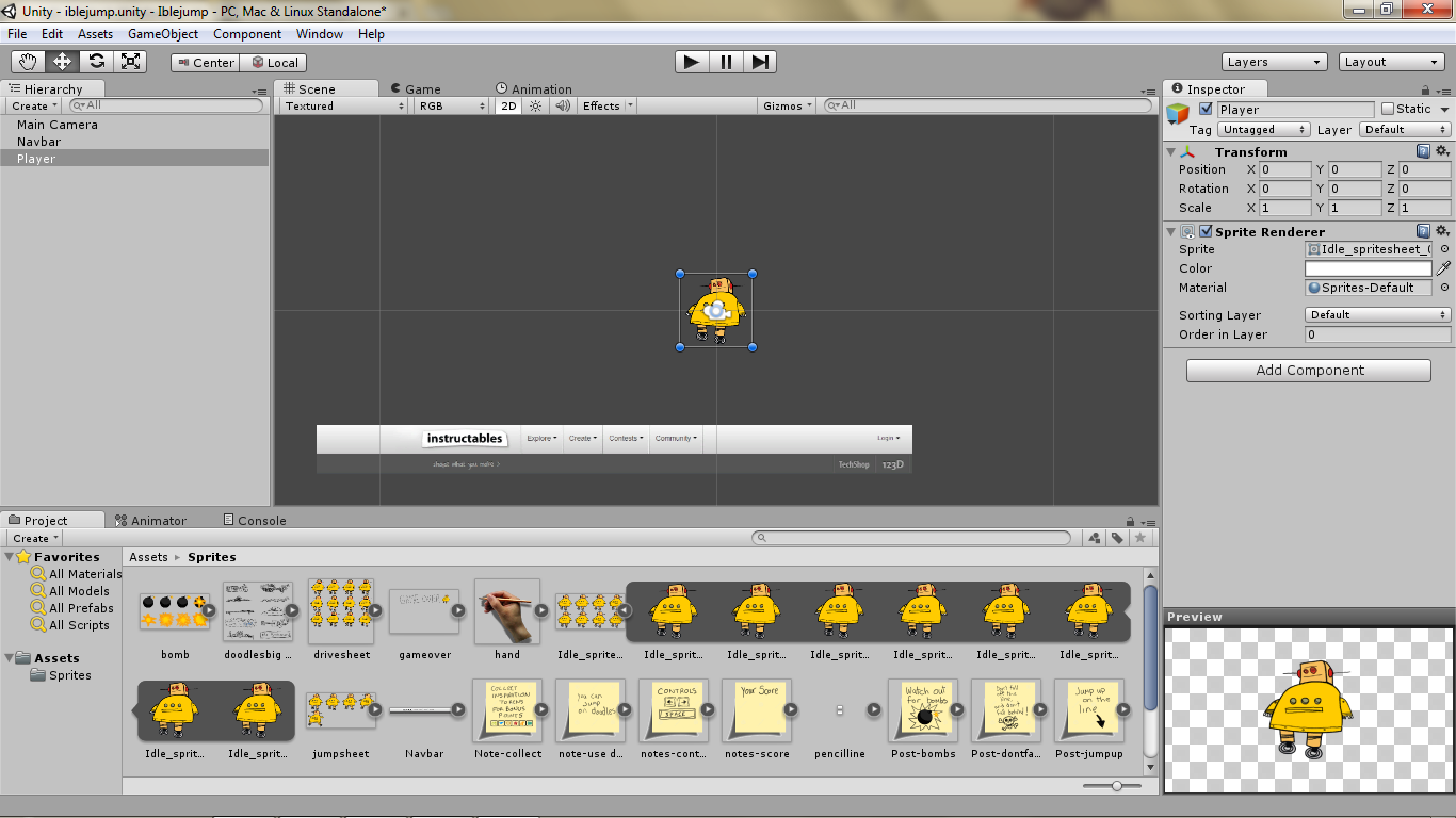 Make a 2D Video Game With Unity : 19 Steps (with Pictures) - Instructables