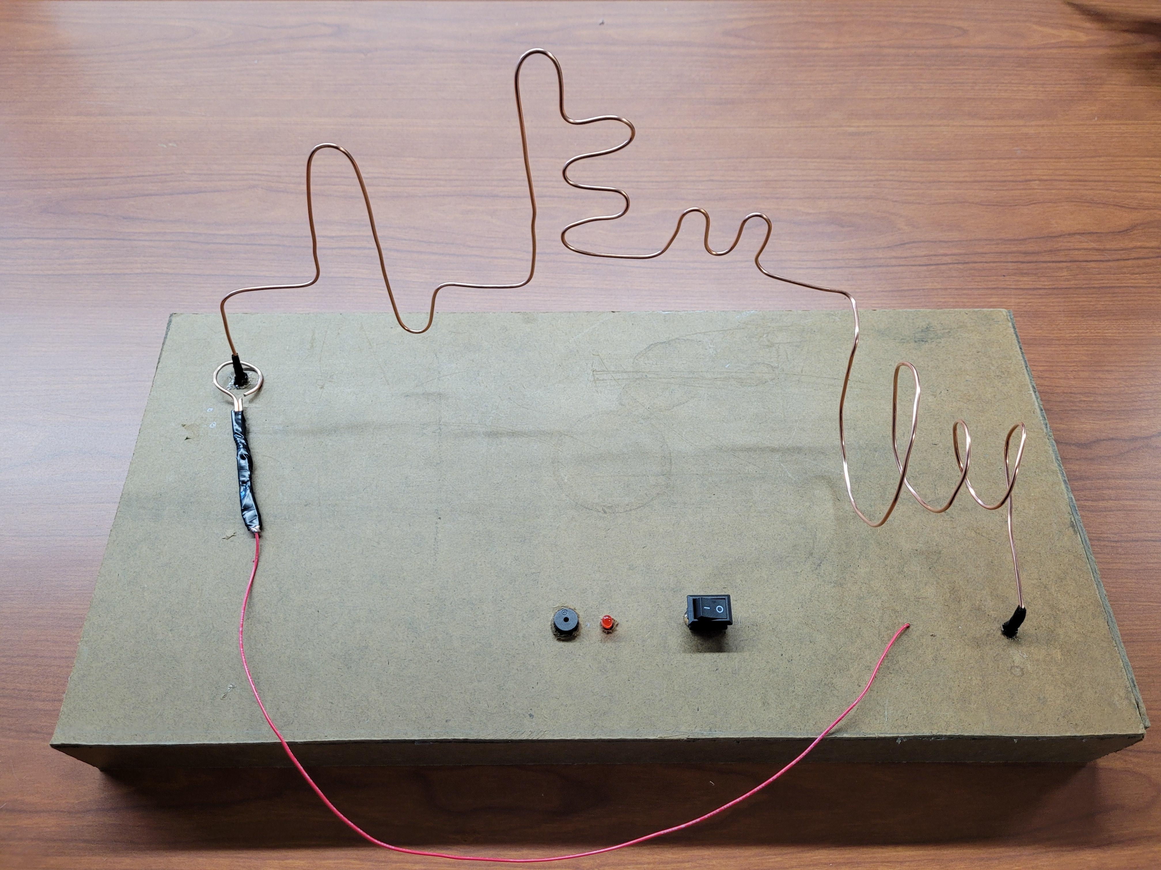 How to Make a Buzz Wire Game : 7 Steps (with Pictures) - Instructables