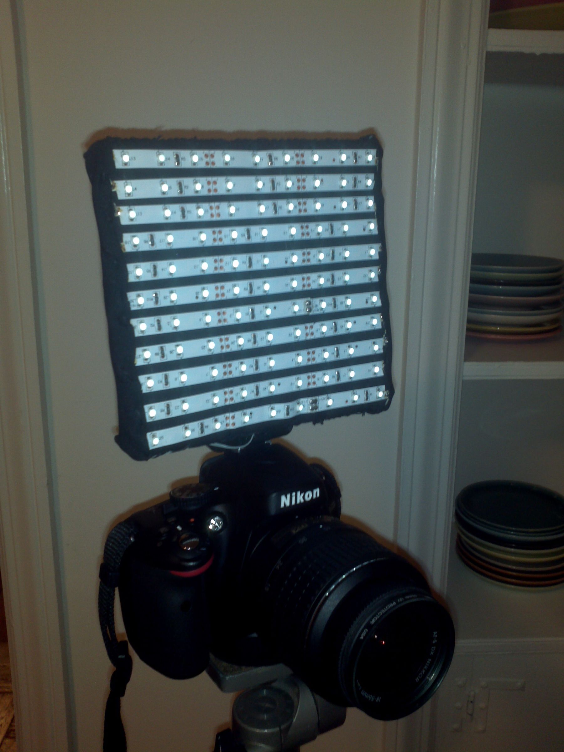 Build a Flexible DSLR LED Video Light : 4 Steps (with Pictures ...