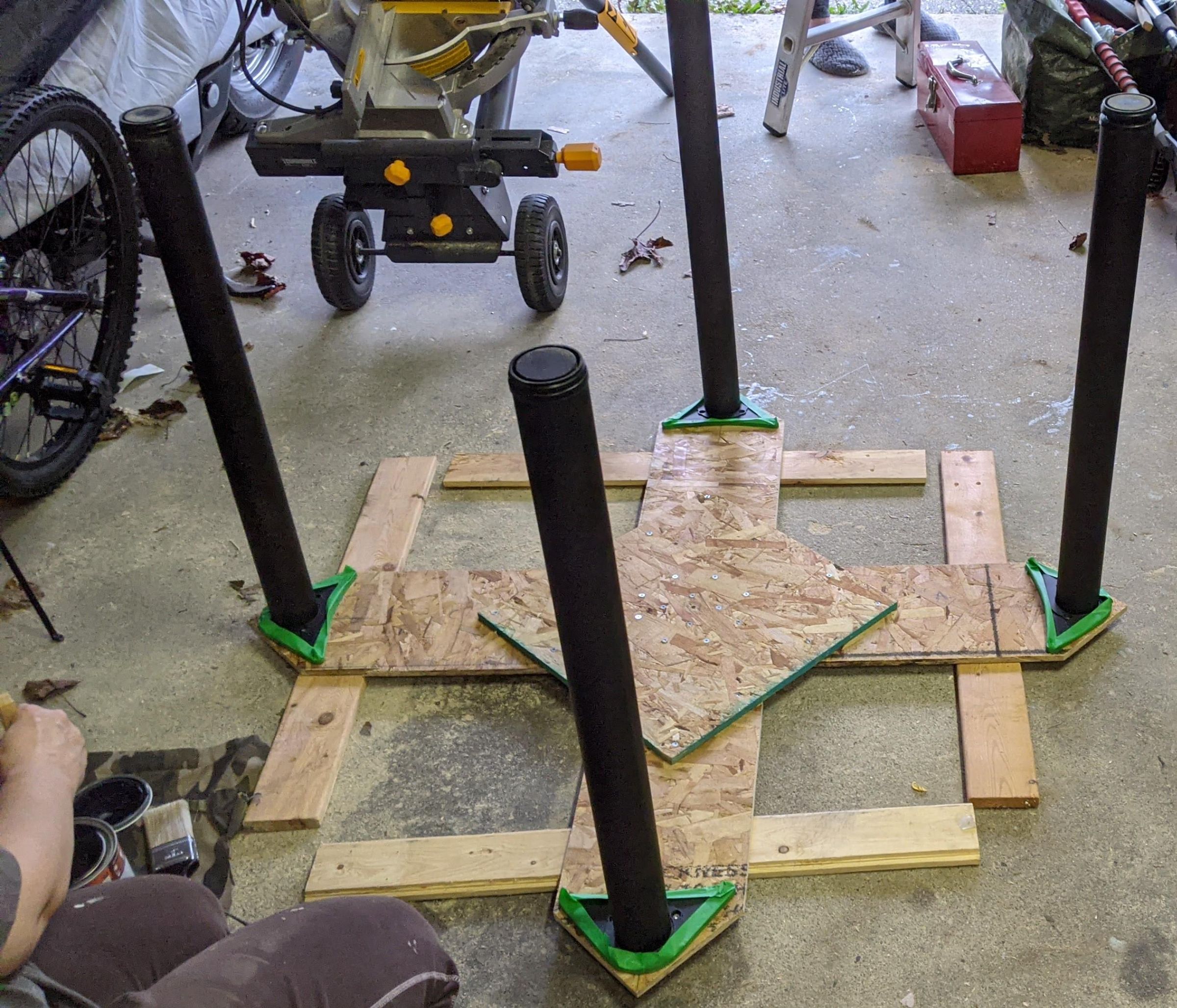 Space Saving Expandable Table for Tabletop and Board Games : 25 Steps ...