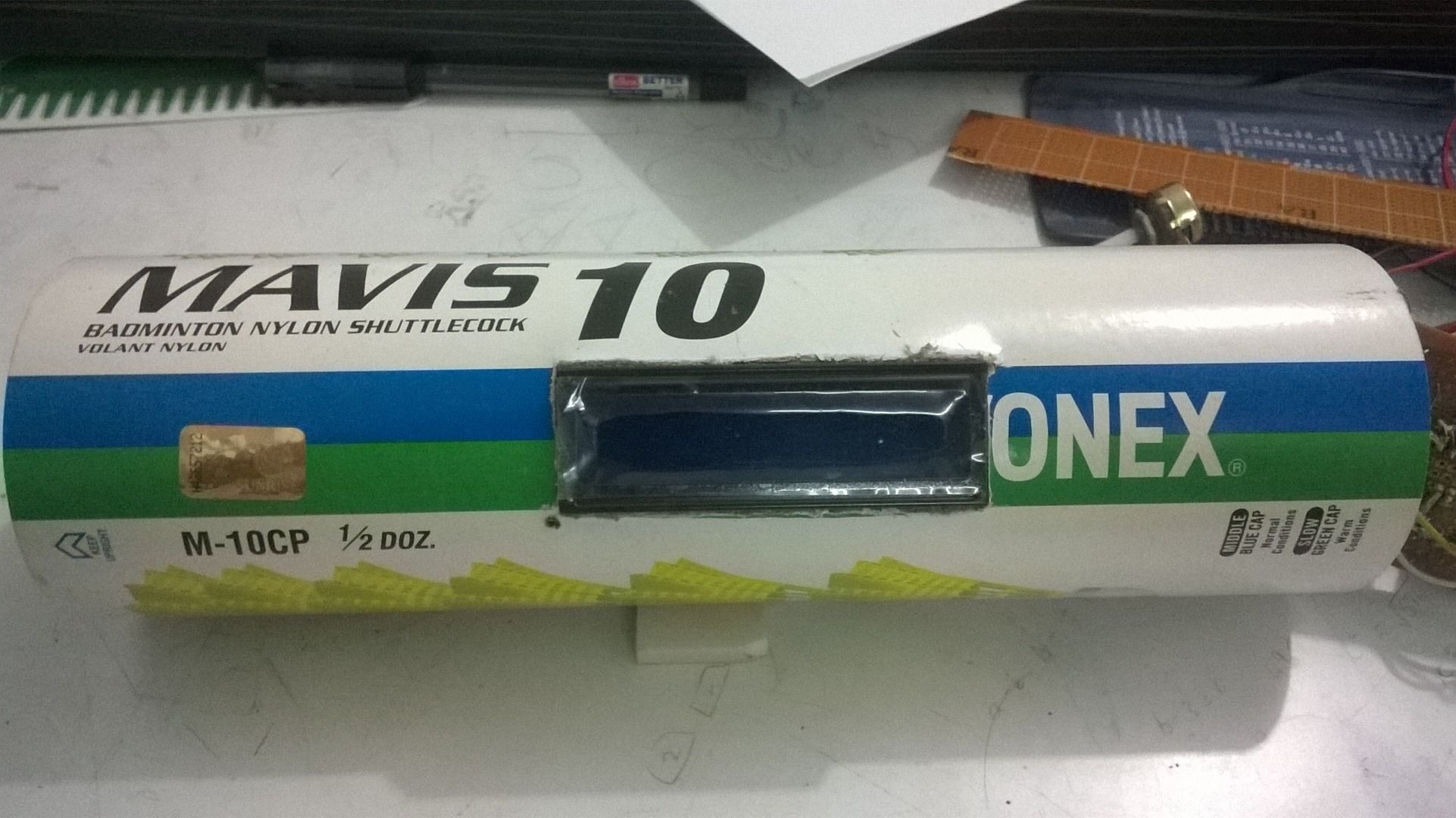 Yonex Shuttle Box to FM Radio! : 6 Steps - Instructables