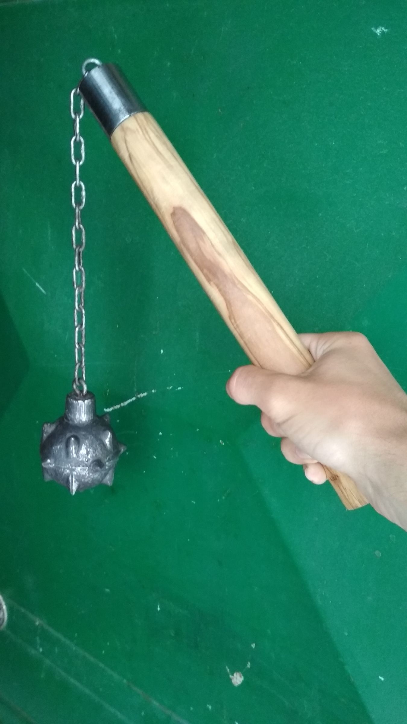 Restoring an Old Flail (Medieval Weapon) : 4 Steps (with Pictures ...