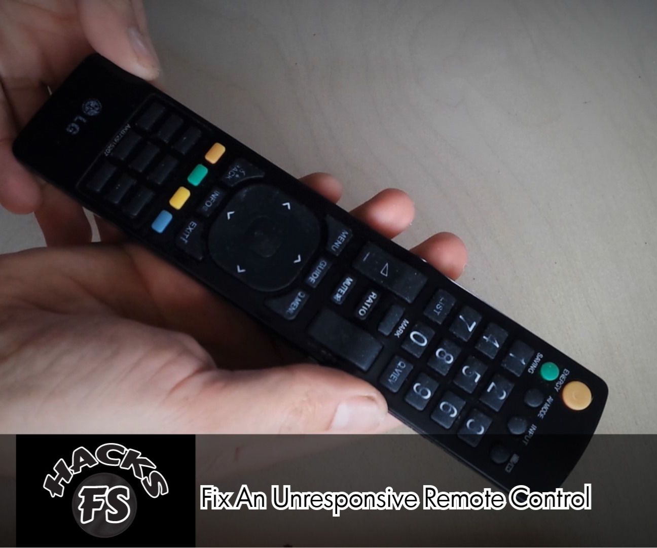 Fix an Unresponsive Remote Control : 4 Steps (with Pictures ...