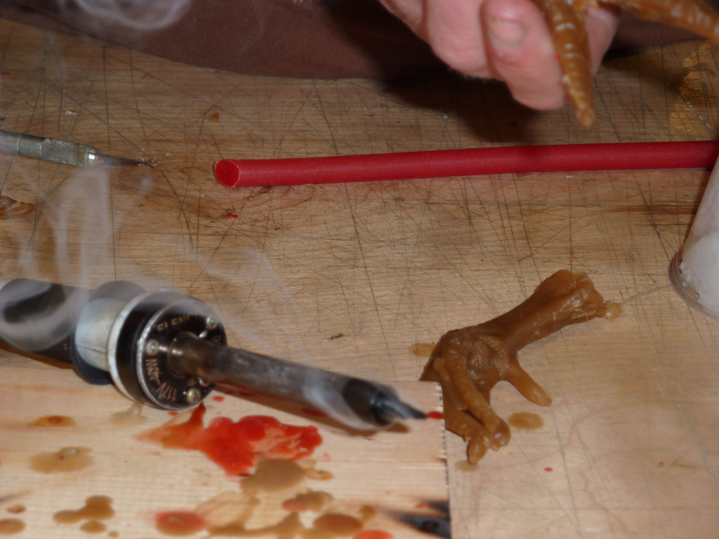 Making a Wax Chicken Foot Tree : 6 Steps (with Pictures) - Instructables