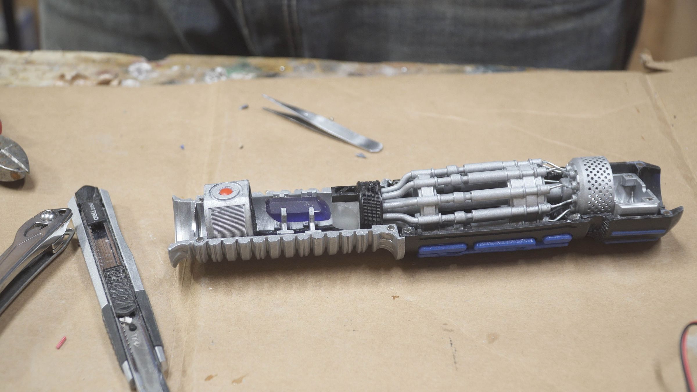 Excalibur Inspired Lightsaber in the Stone Cutaway : 15 Steps ...