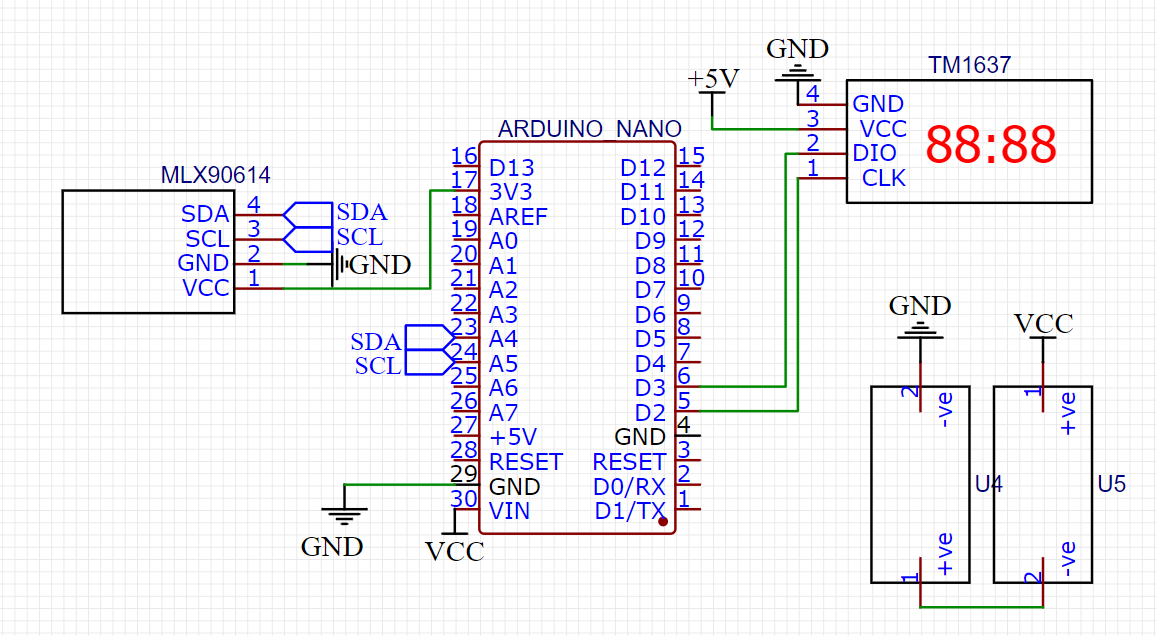 Non-Contact Temperature Sensor With Display : 10 Steps - Instructables