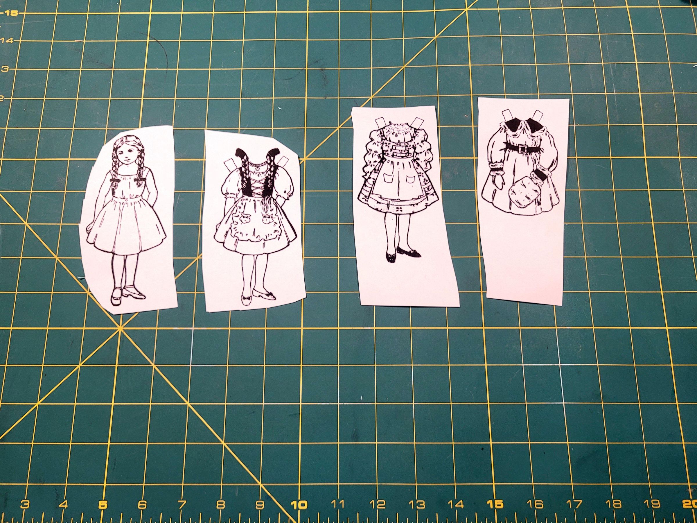 Paper Dolls Dancing – Historical Paper Dolls Dancing With Magnets ...