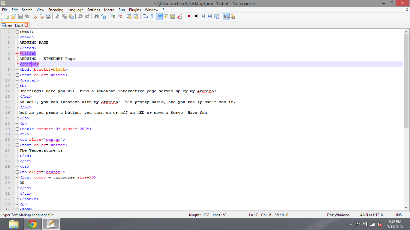 Remote Home Automation Example - Arduino + Ethernet Shield : 10 Steps ...