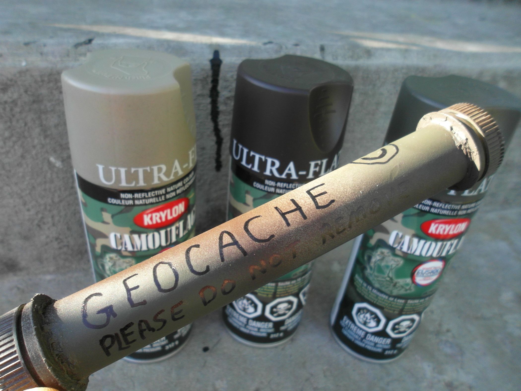Build Your Own Geocache Waterproof Tube Container : 11 Steps ...