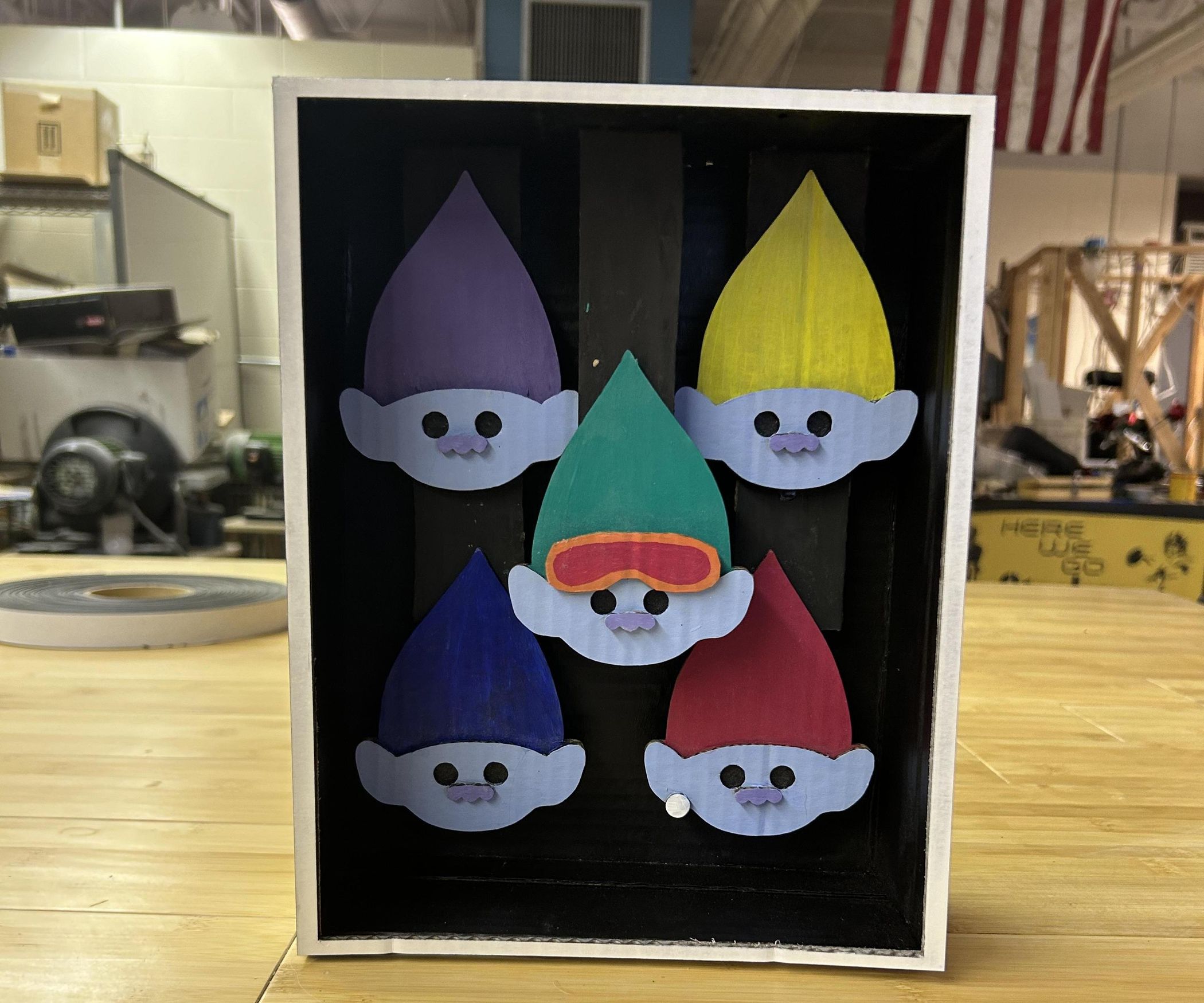 Scrap Cardboard Shadow Box : 6 Steps - Instructables