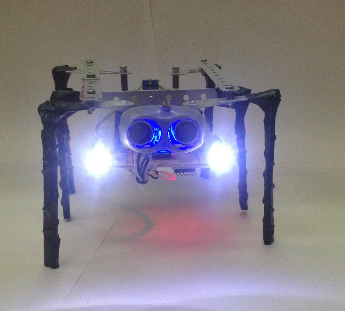Arduino Hexapod With A Personality 7 Steps Instructables
