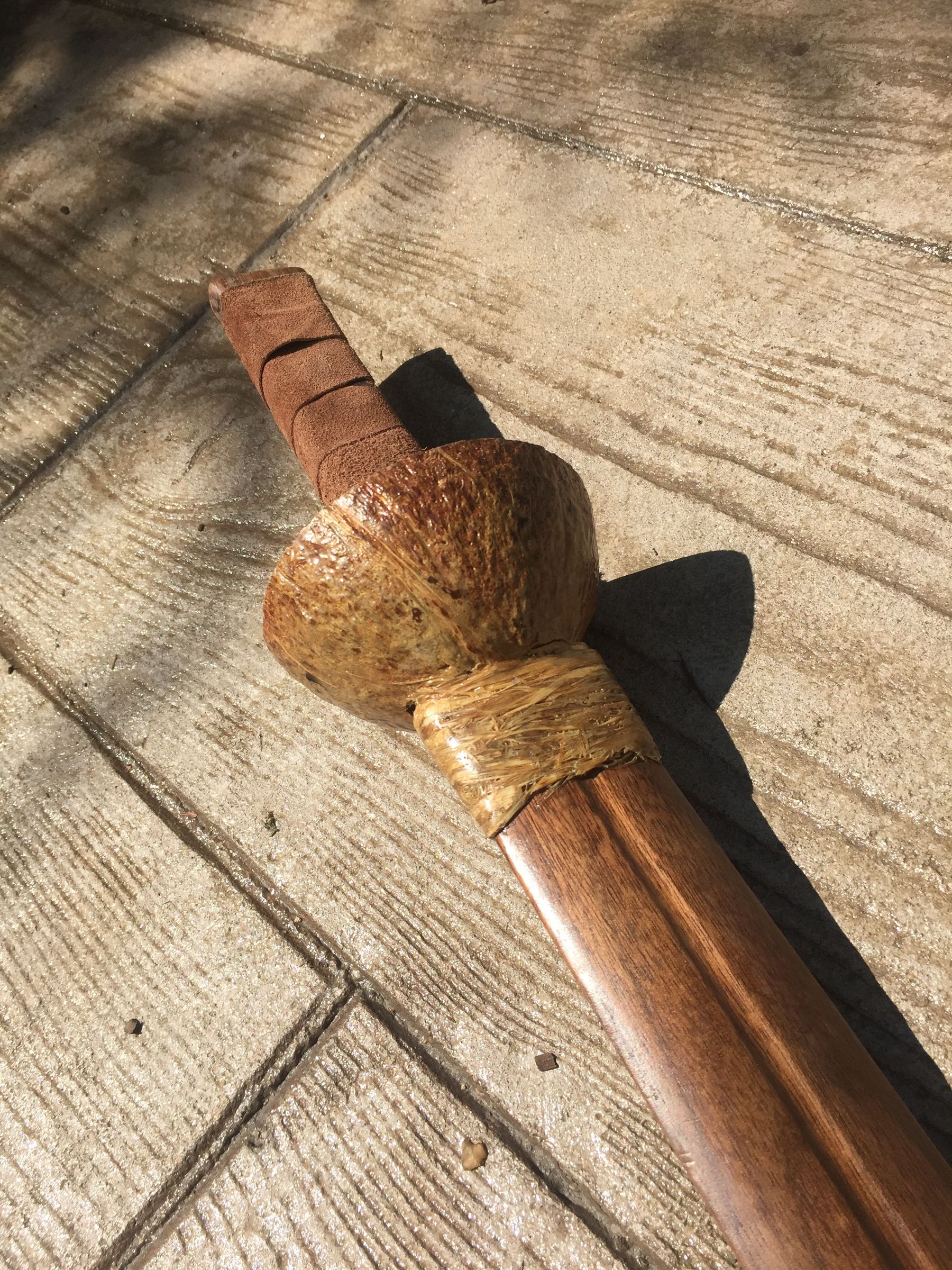 "Hook" Wooden Sword W/ Coconut Guard : 5 Steps (with Pictures ...