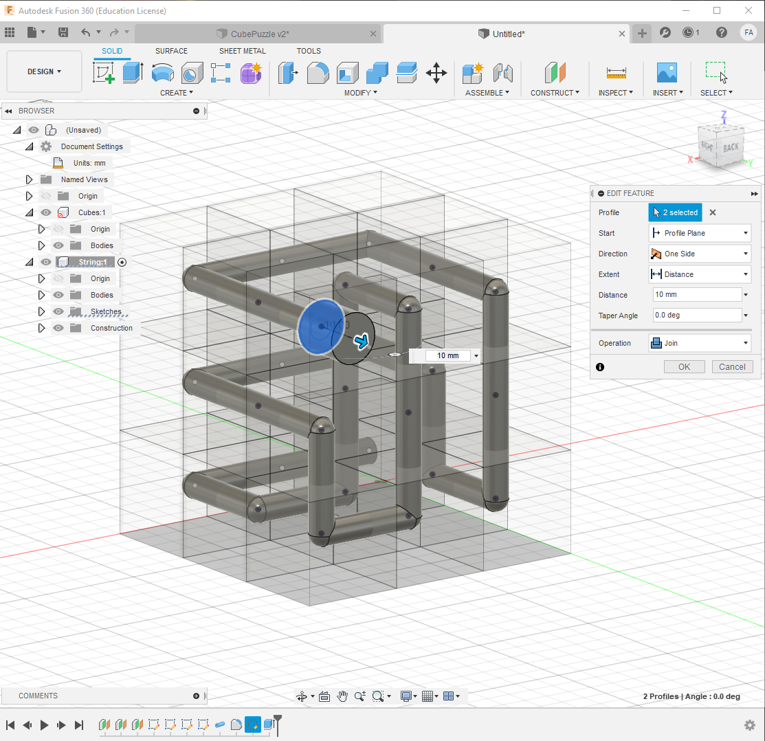 Design and Make a 3D Puzzle Cube (with Fusion360) : 7 Steps (with Pictures) - Instructables