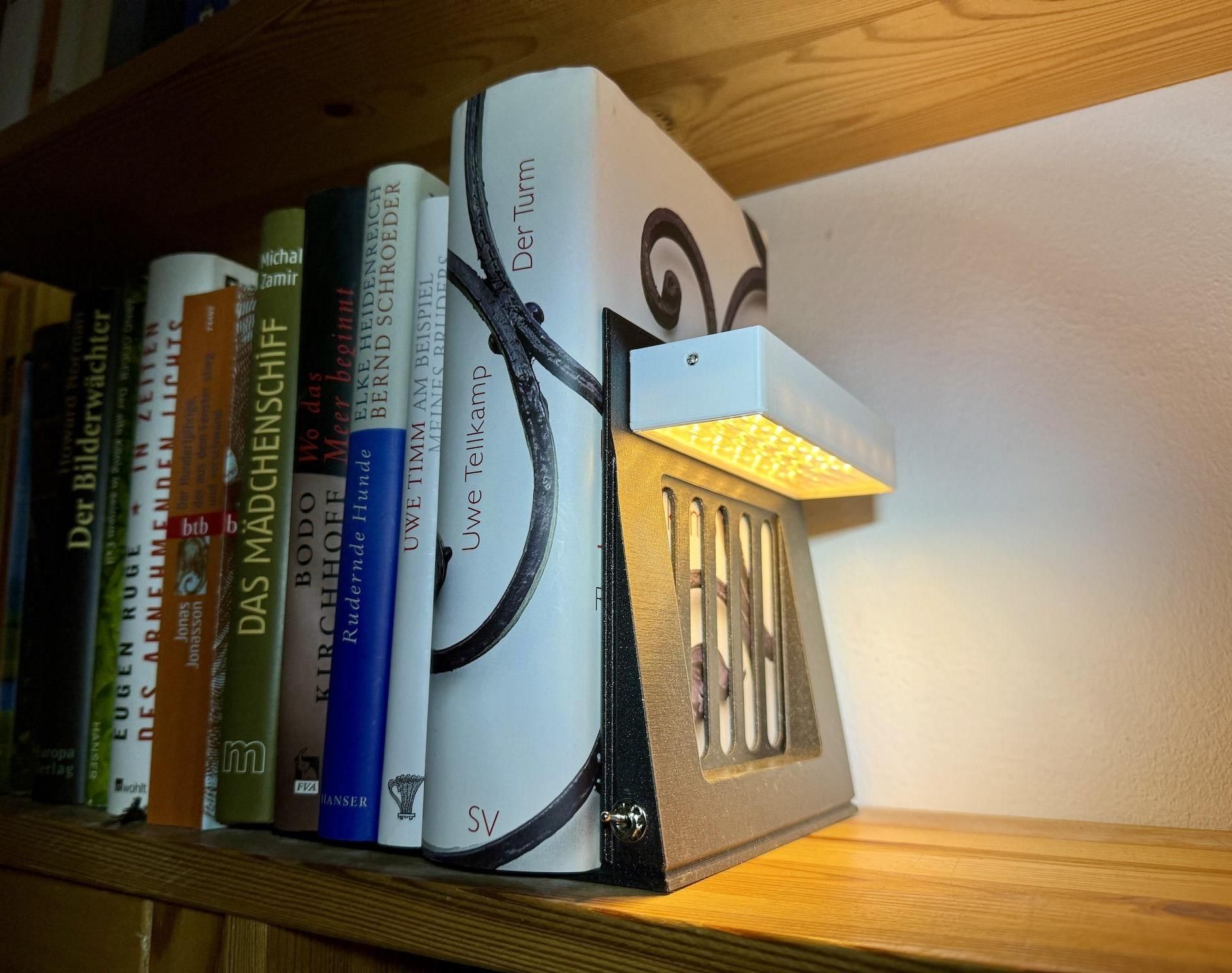 Bookend Lamp - LED - USB - 3D Printed : 10 Steps (with Pictures ...