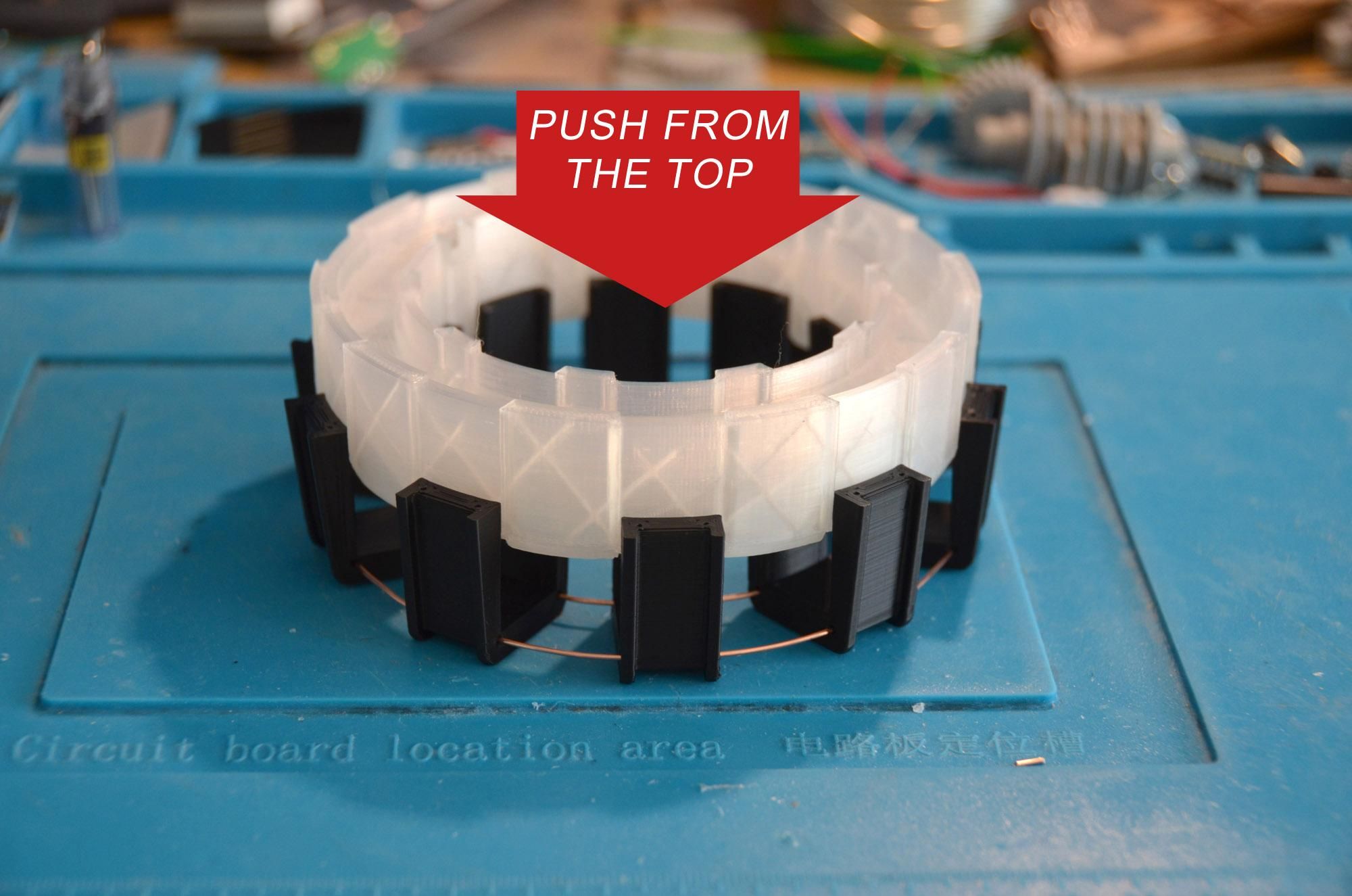 Iron Man Arc Reactor Clock (OLED Version) : 12 Steps (with Pictures ...