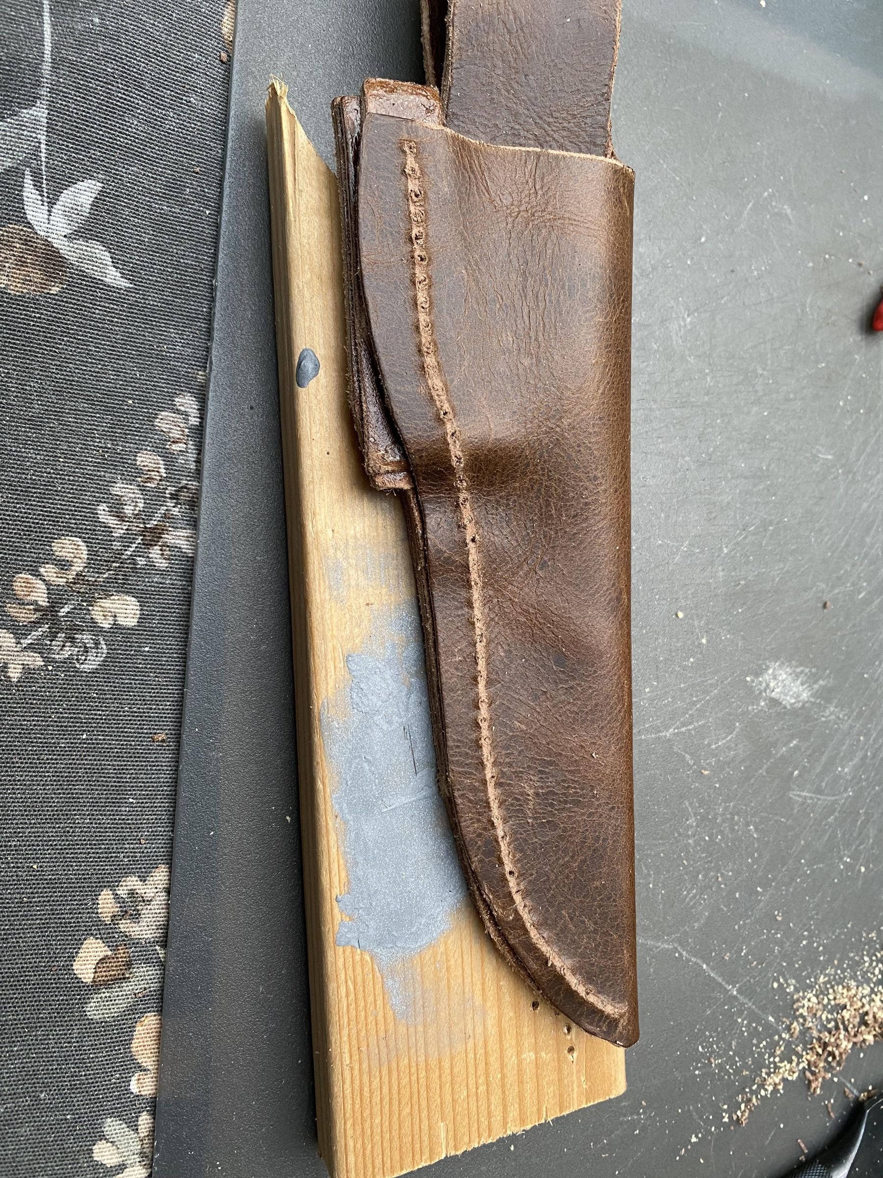 DIY Leather Knife Sheath : 8 Steps (with Pictures) - Instructables