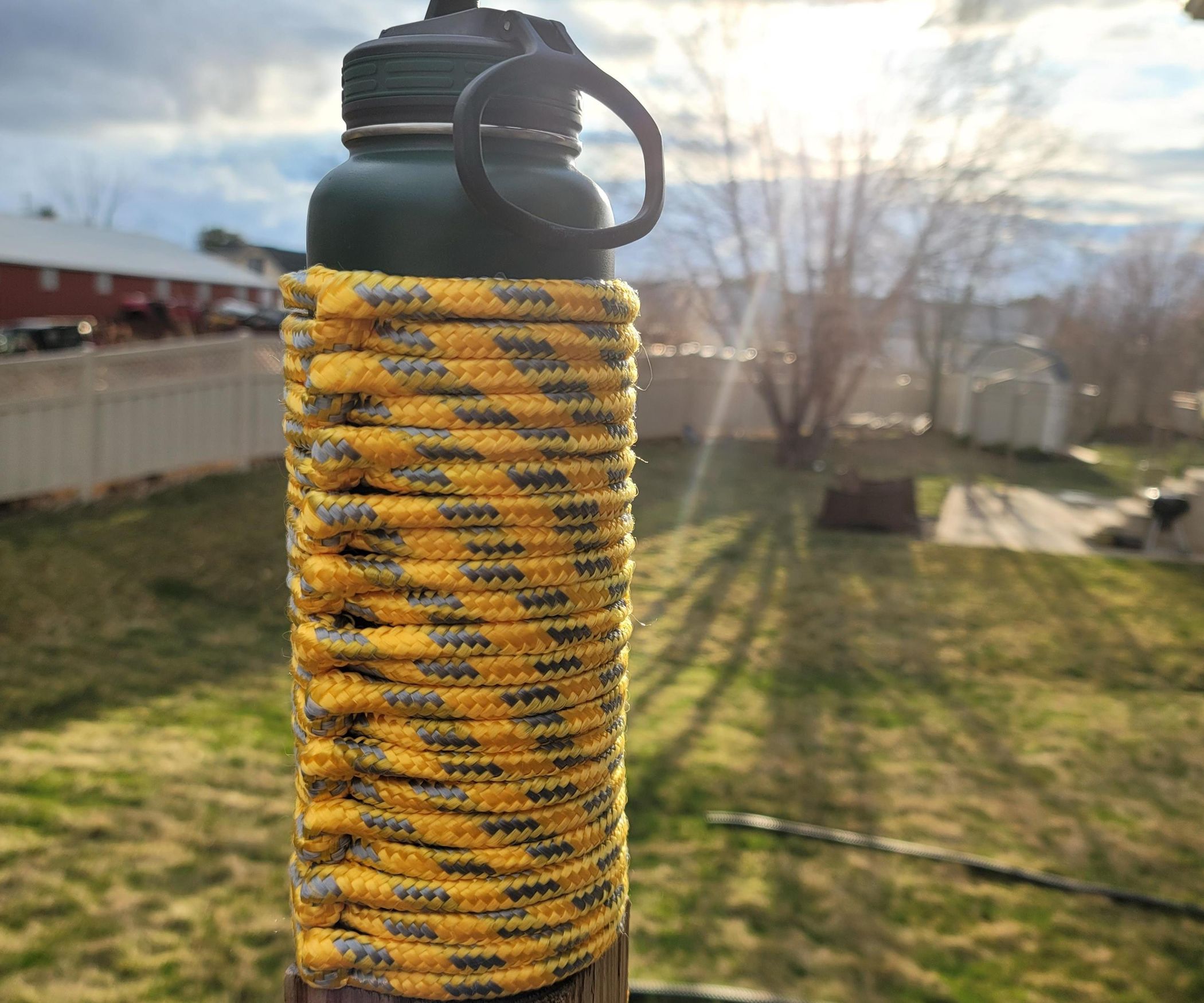 6 Step Water Bottle Rope Wrap : 7 Steps (with Pictures) - Instructables