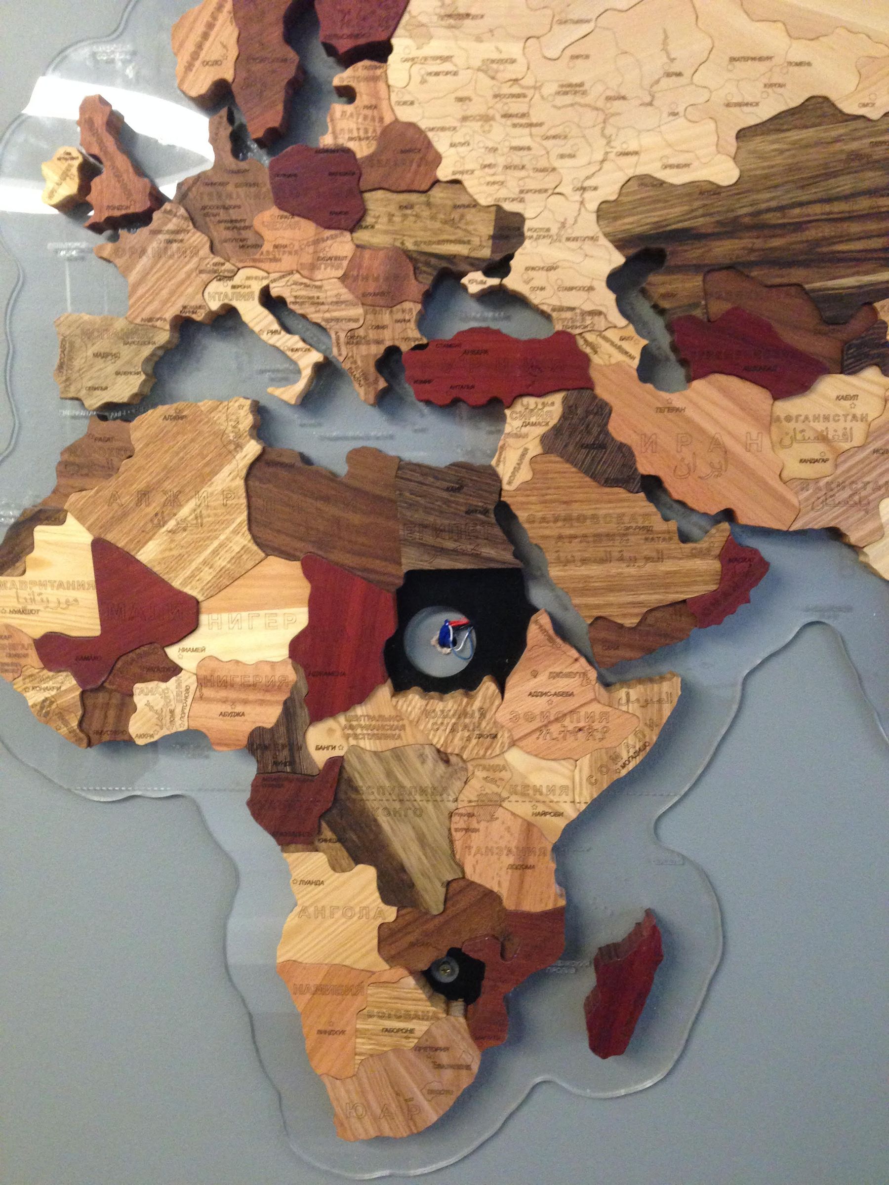 Wooden World Map. : 11 Steps - Instructables