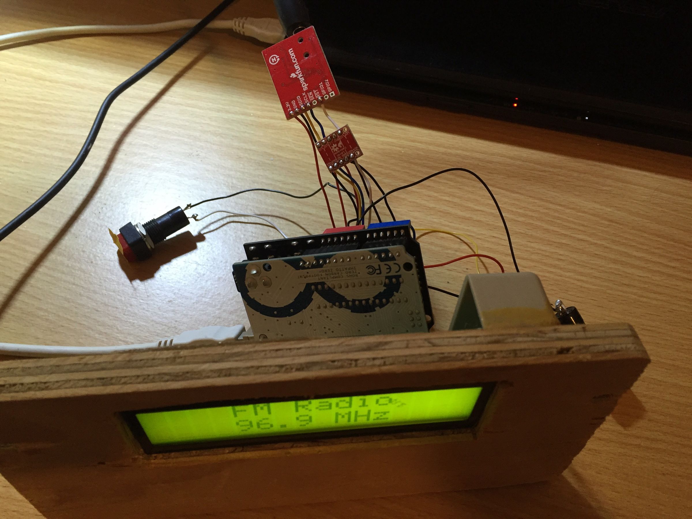 FM Radio With Si4703 Breakout Board, LCD and Arduino : 9 Steps (with Pictures) - Instructables