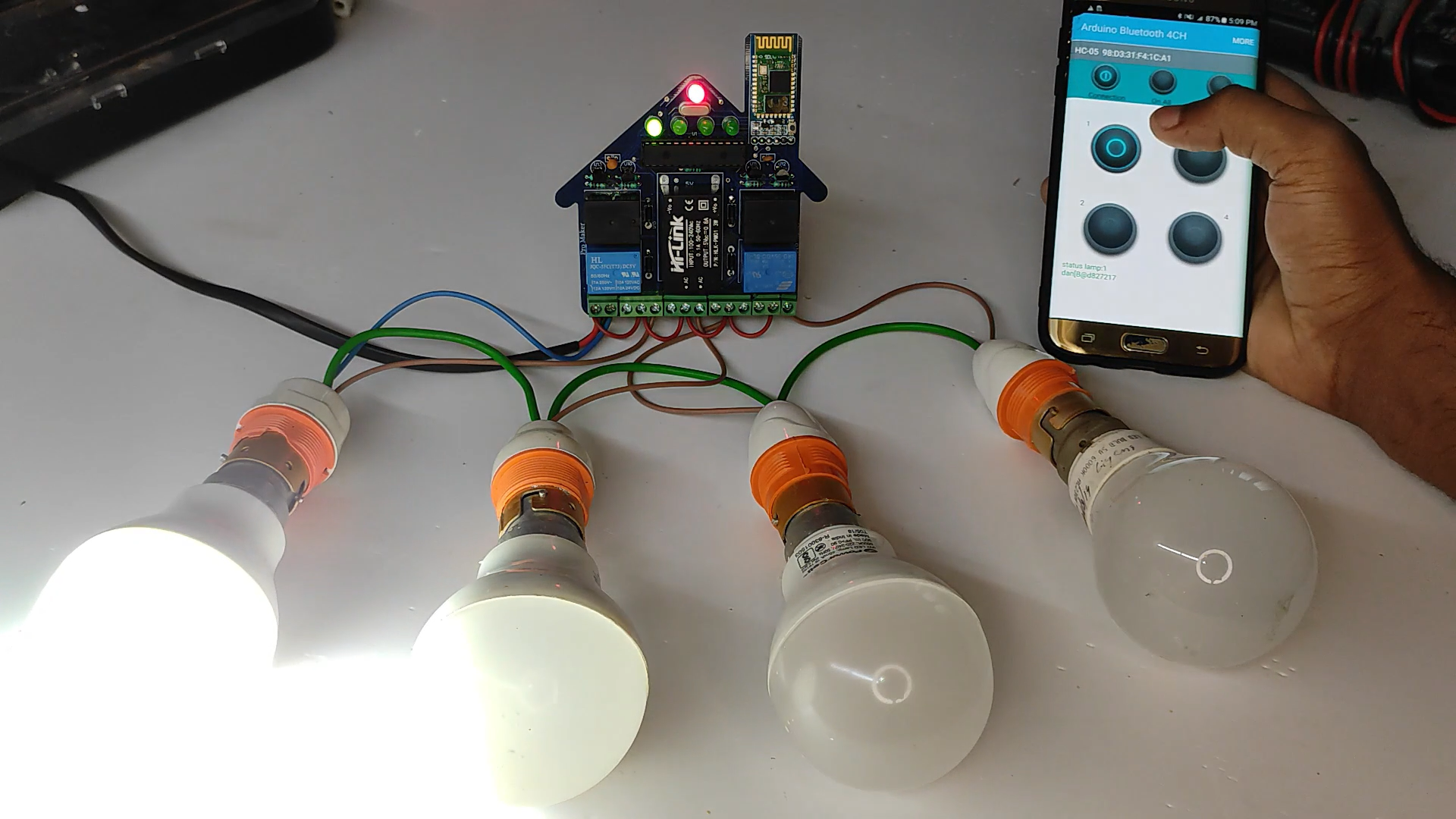 How to Build a Bluetooth Controlled Home Automation : 11 Steps ...
