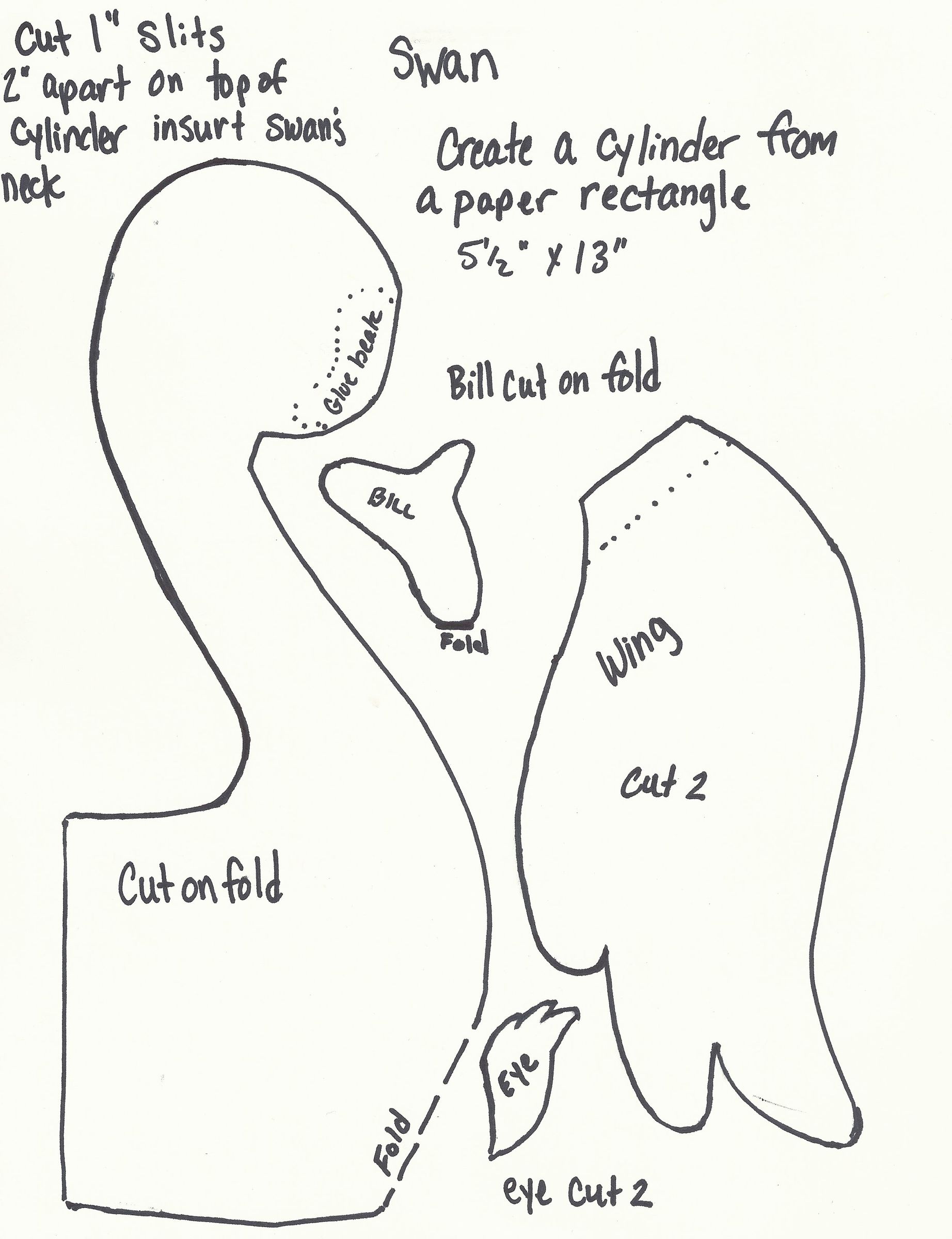 Swan Paper Craft : 7 Steps (with Pictures) - Instructables