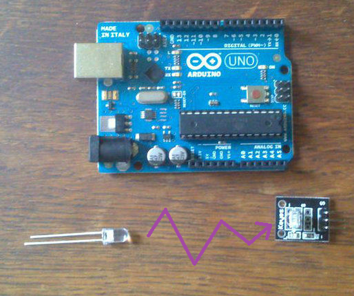 Cheap Wireless Transmission Between Two Arduinos With Infrared : 4 ...