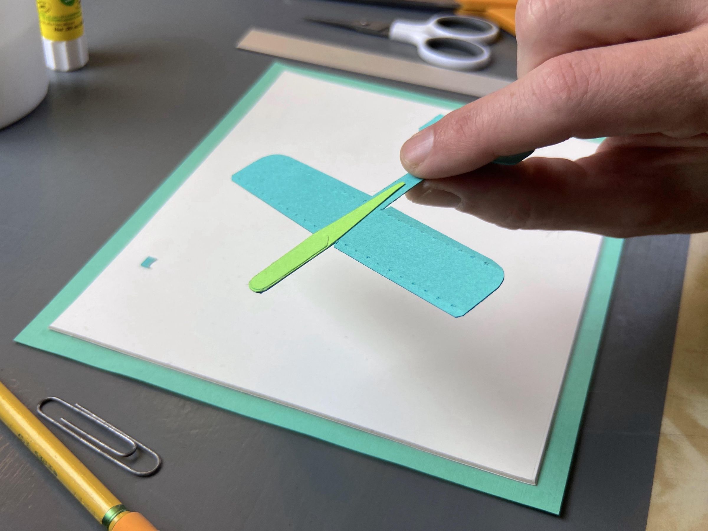 Micro Trainer Airplane Made of Card Stock : 7 Steps (with Pictures ...