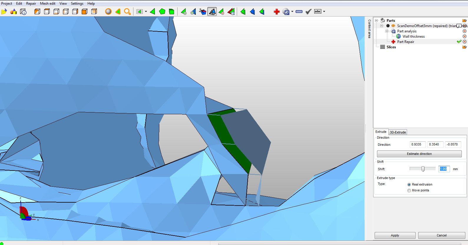 Preparing 3D Scans for 3D Printing, With Rhino and Netfabb Pro : 19 ...