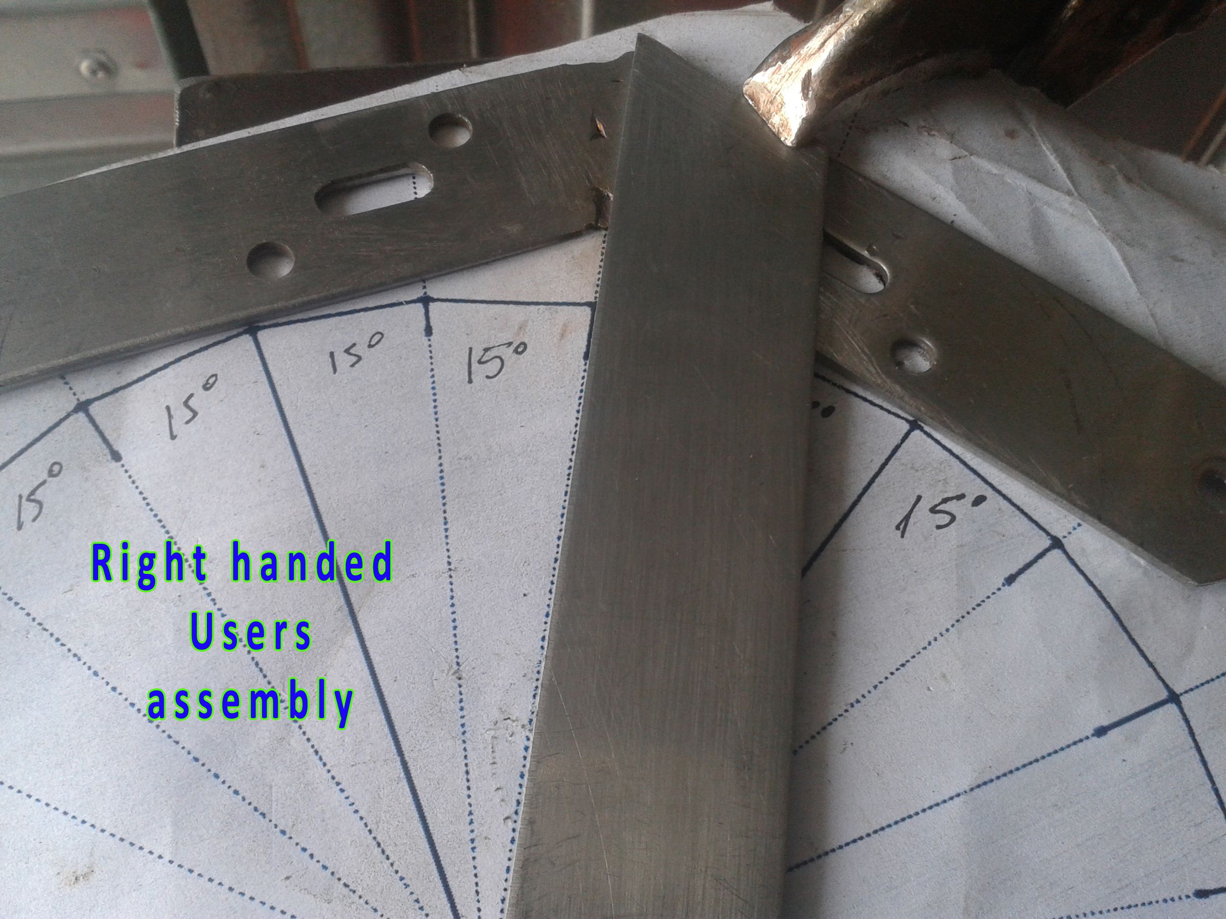 DIY Circle Center Finder Tool, Stainless Steel Made : 4 Steps (with ...