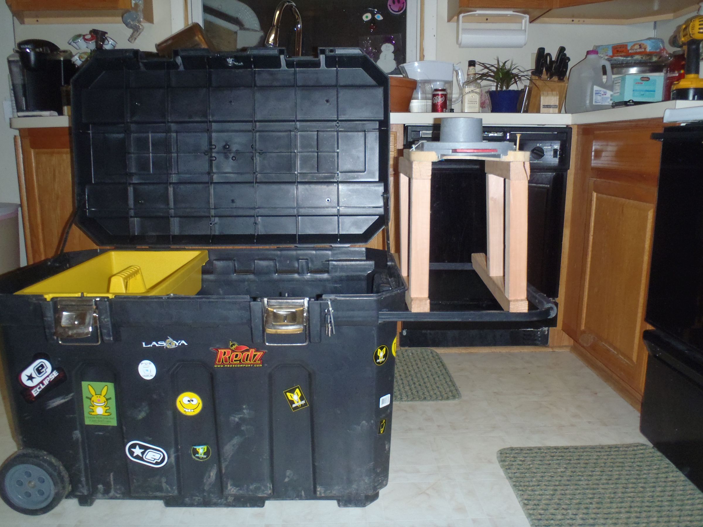 Paintball Pod Quick Loader Tool Box Attachment Version 1 : 3 Steps ...