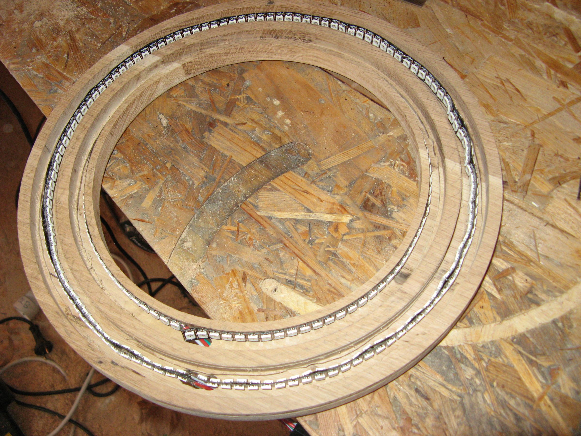 Make a Led Tron Desk and Led Tron Clock : 15 Steps (with Pictures ...