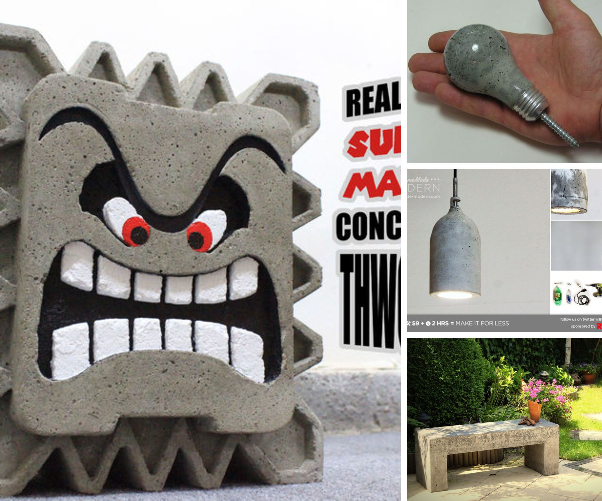Easy Concrete Projects - Instructables