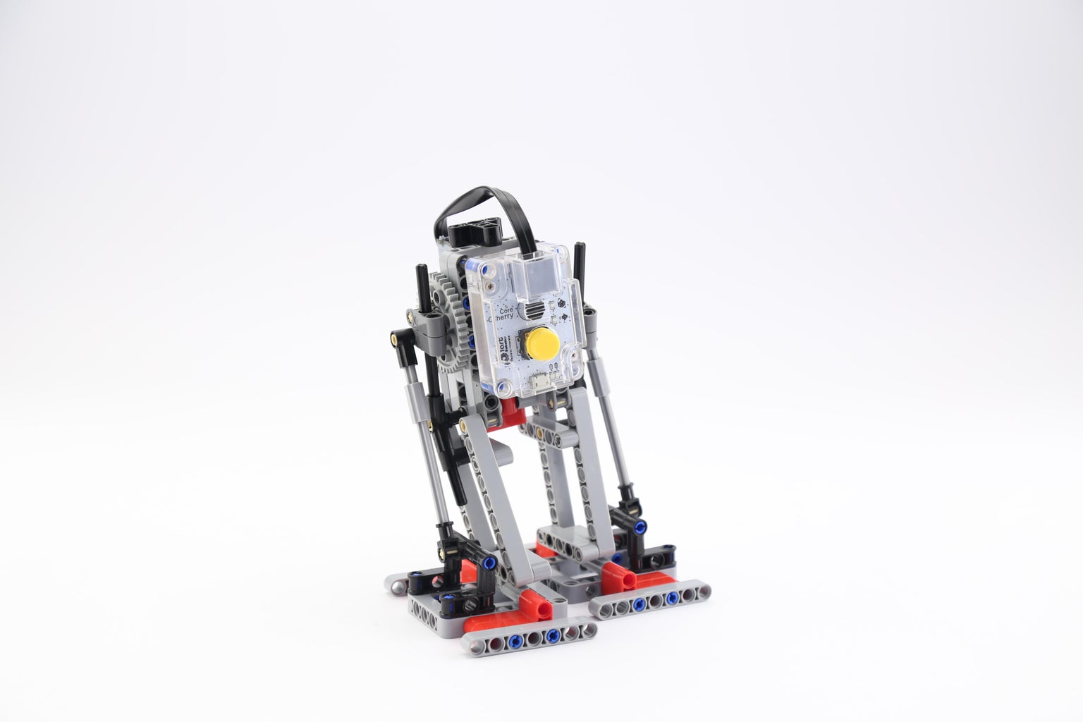 A Sound Activated Diy Biped Robot With A Lego Compatible Parts 3 Steps Instructables
