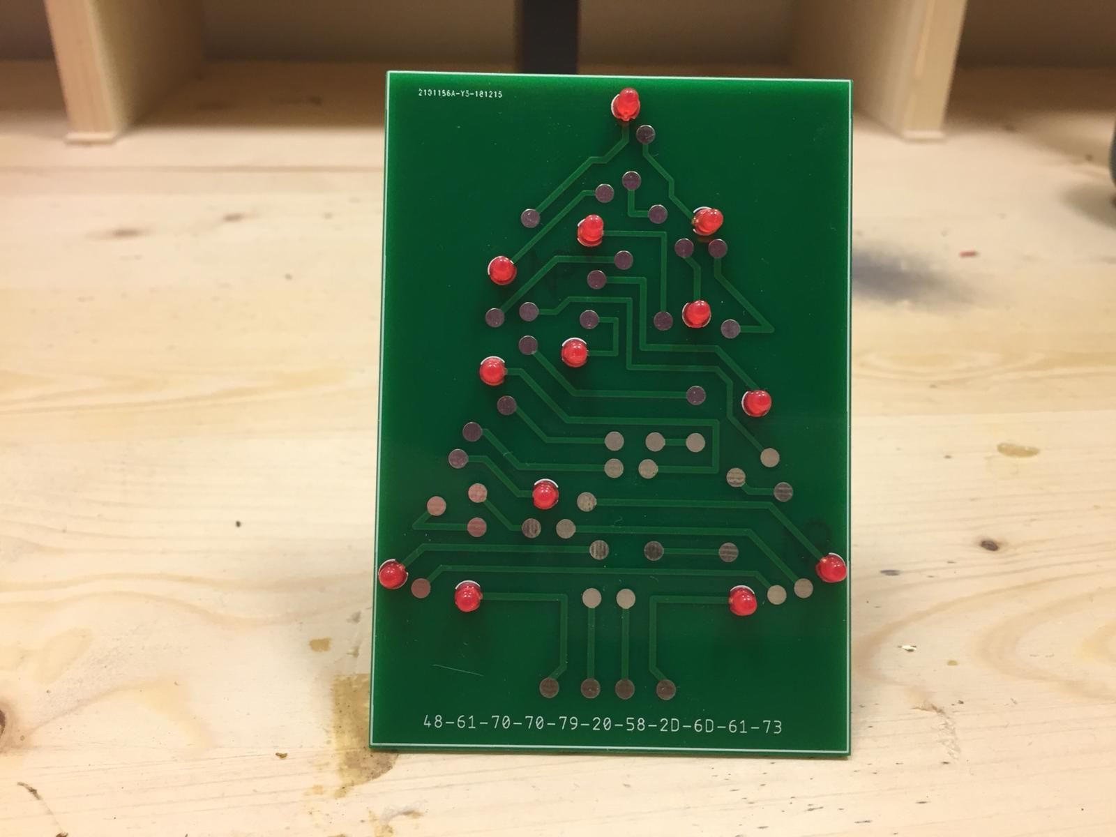 PCB Christmas Card : 3 Steps (with Pictures) - Instructables