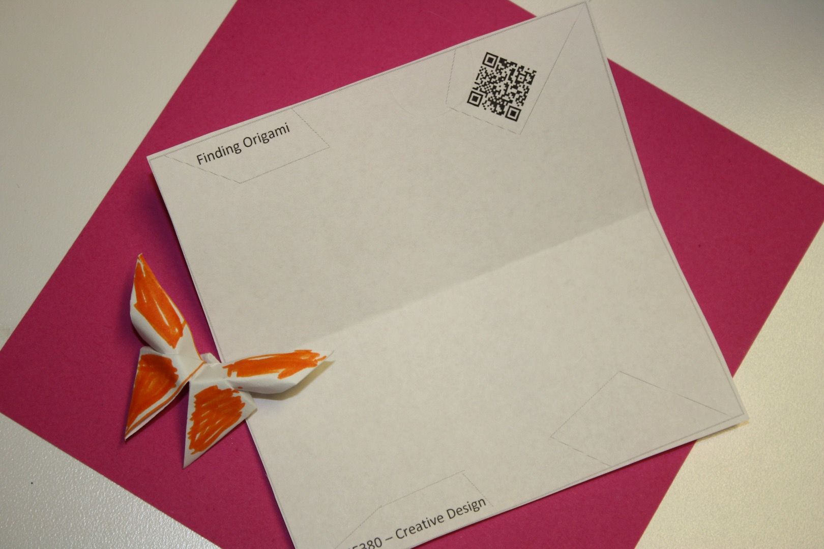 QRigami! QR Code Origami Flyers : 6 Steps (with Pictures) - Instructables