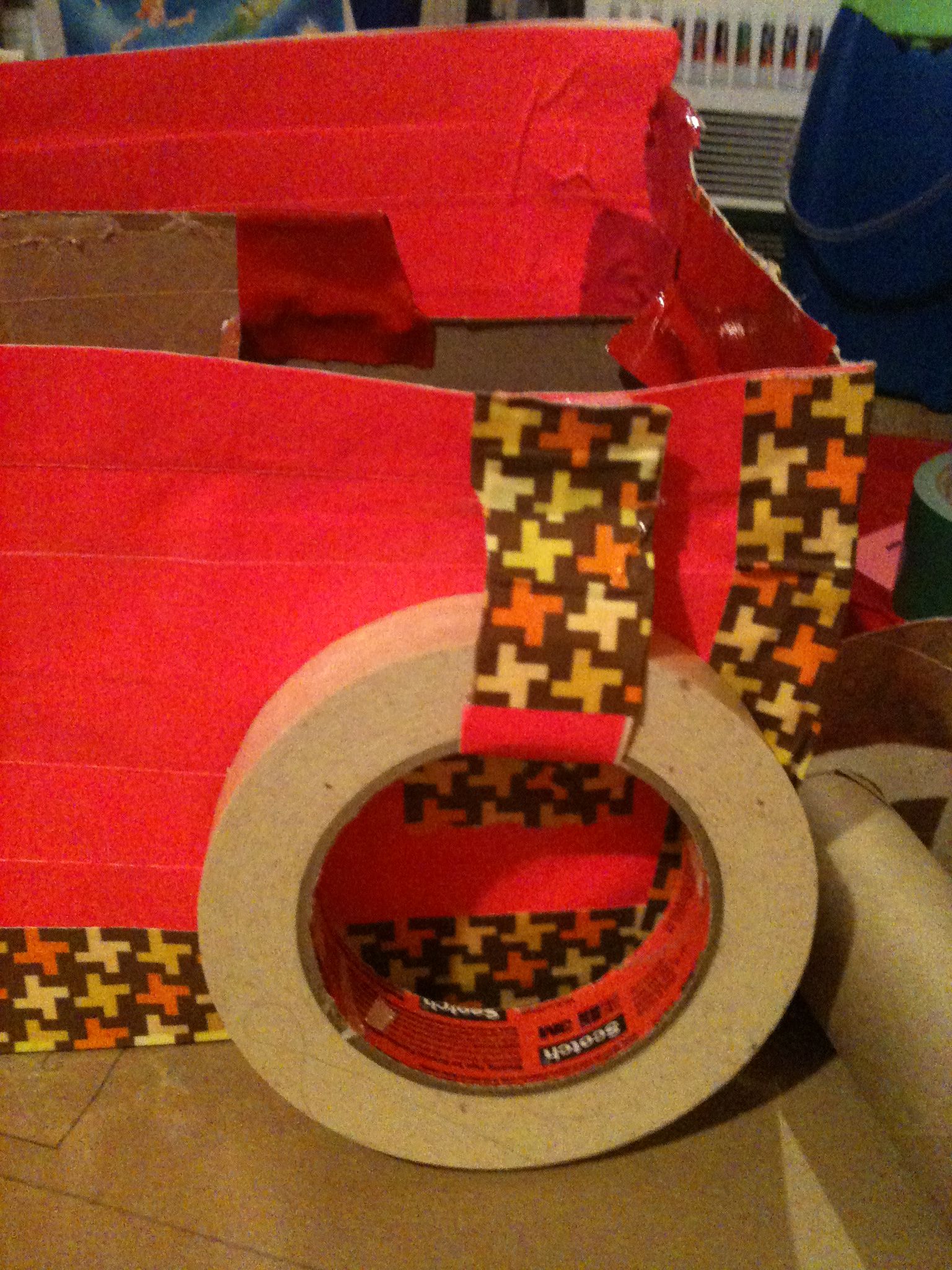 The Ultimate Crafter's Duct Tape Storage Box : 15 Steps - Instructables