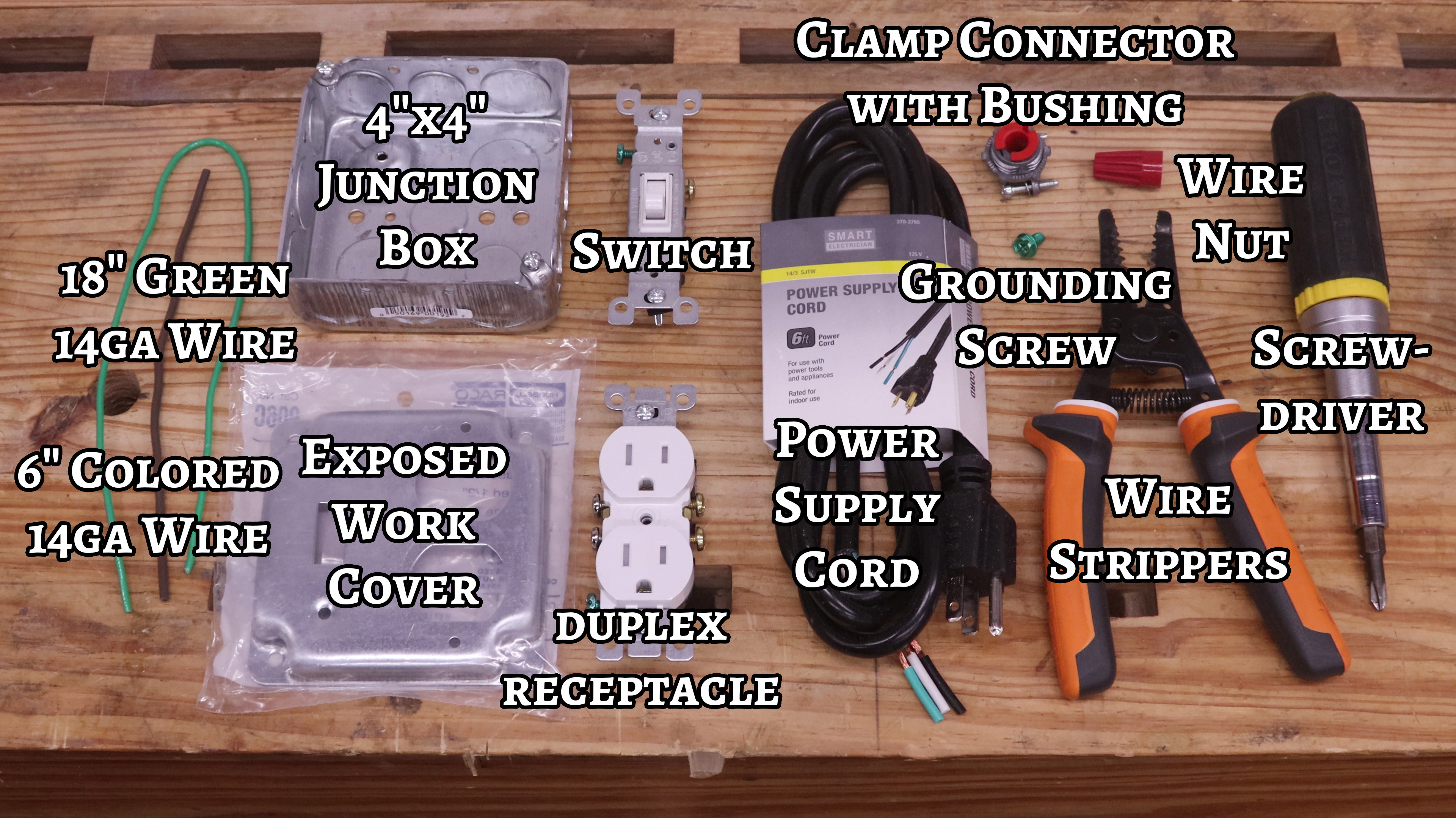 DIY Portable Switched Power Outlet With Extension Cord : 8 Steps (with ...