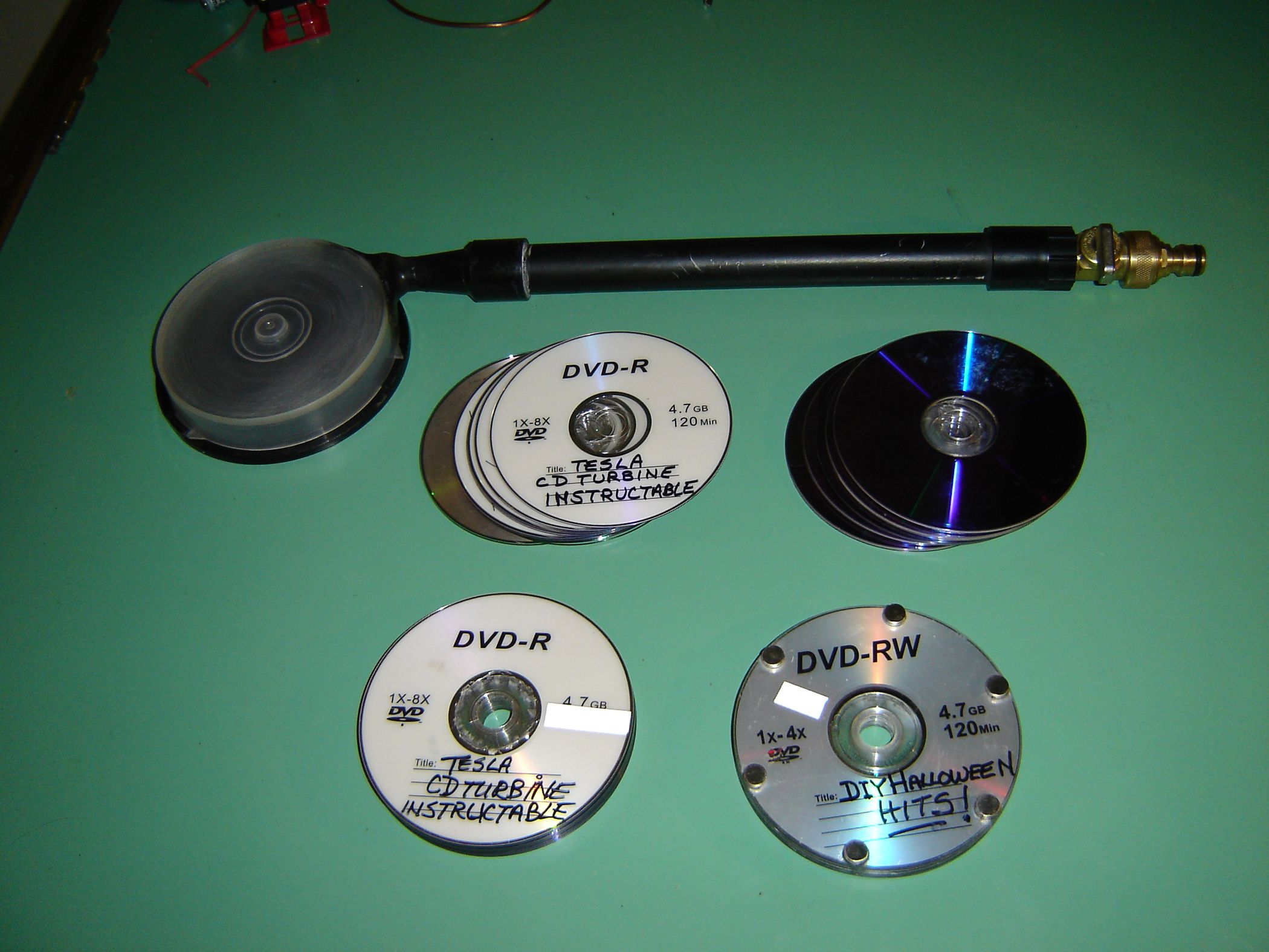 Build an Amazing Tesla CD Turbine : 11 Steps (with Pictures ...