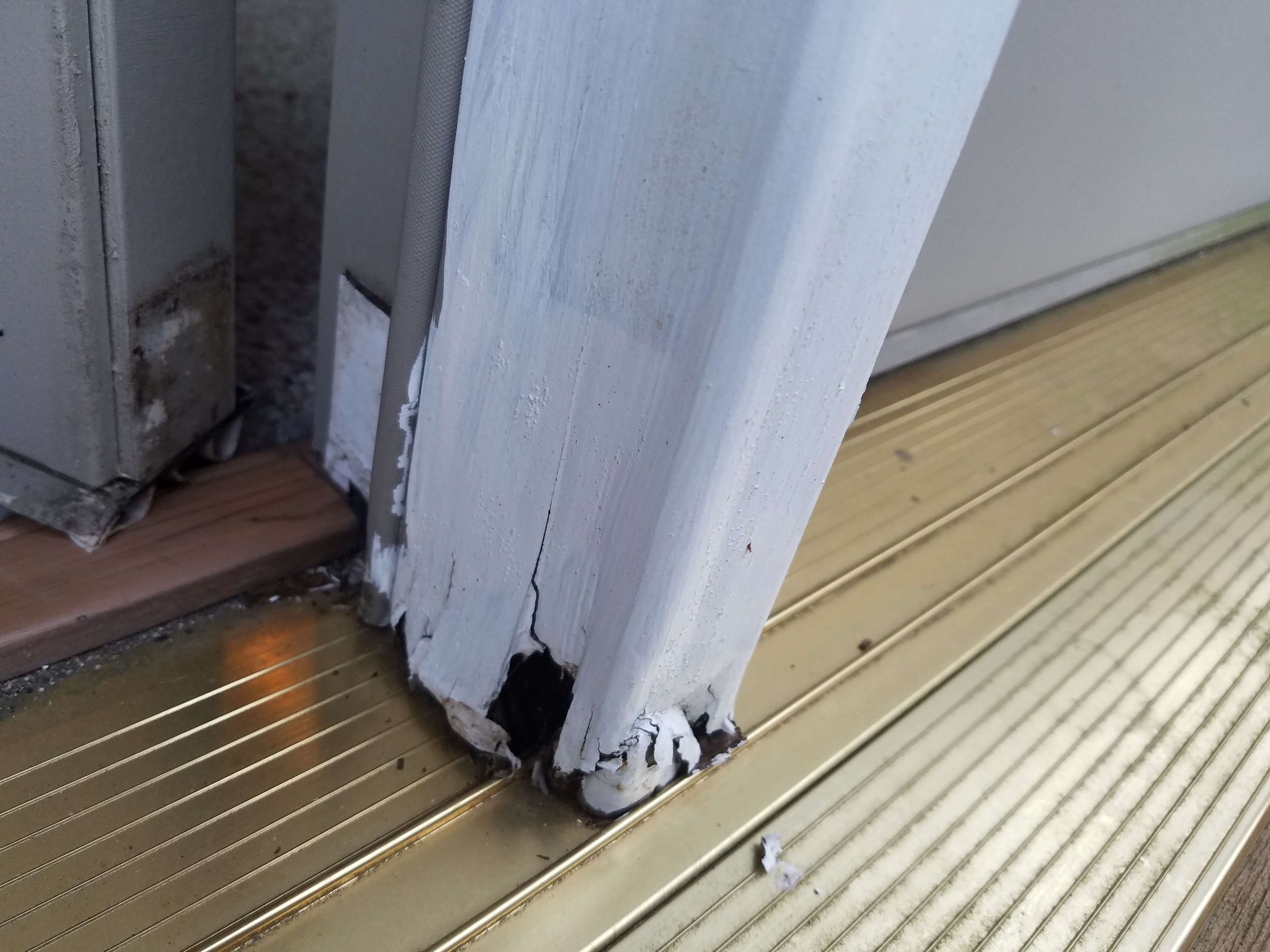 Rotten Patio Door Support Repair Project : 6 Steps (with Pictures ...