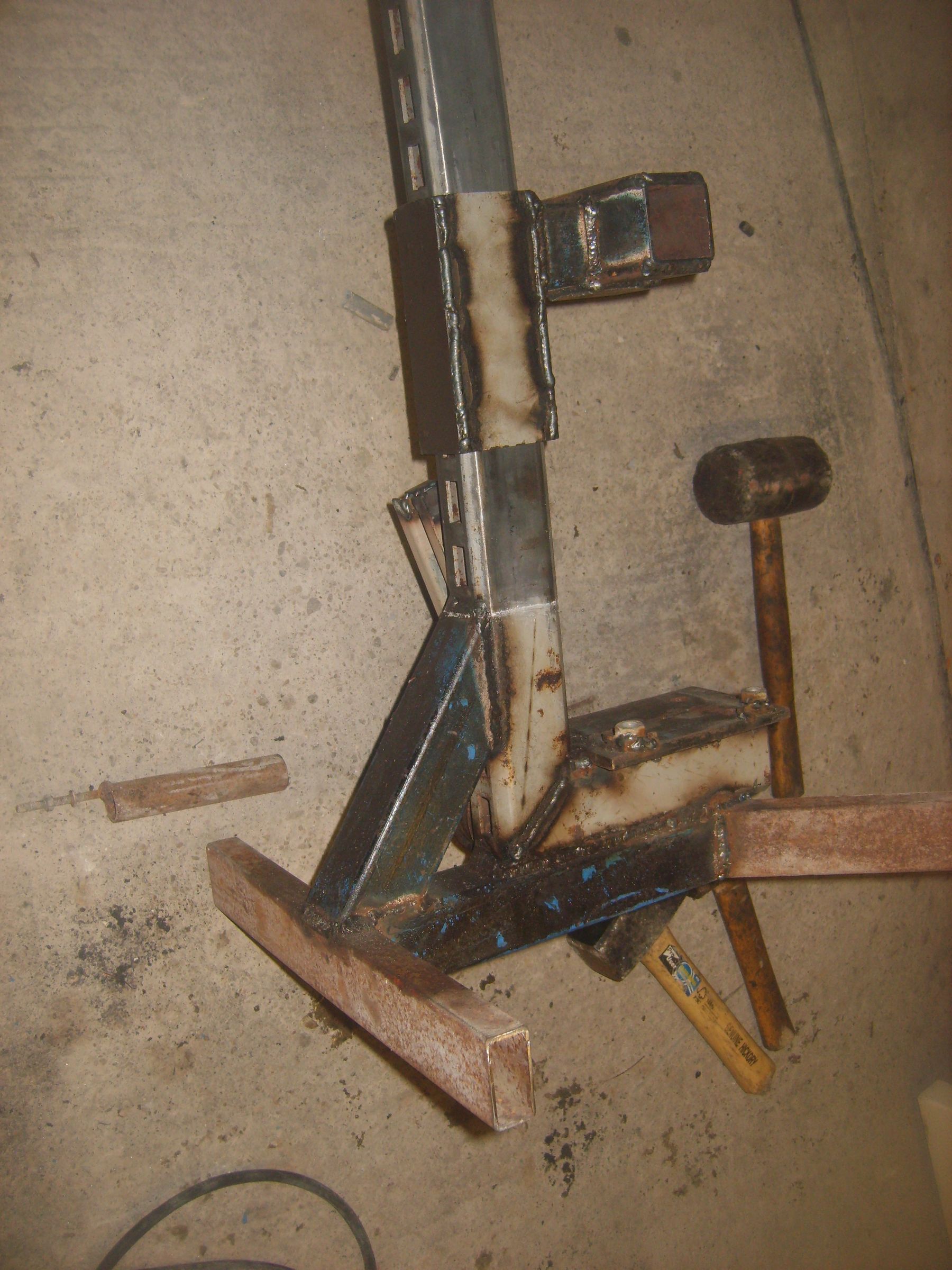 Foot Operated Log Splitter : 8 Steps (with Pictures) - Instructables