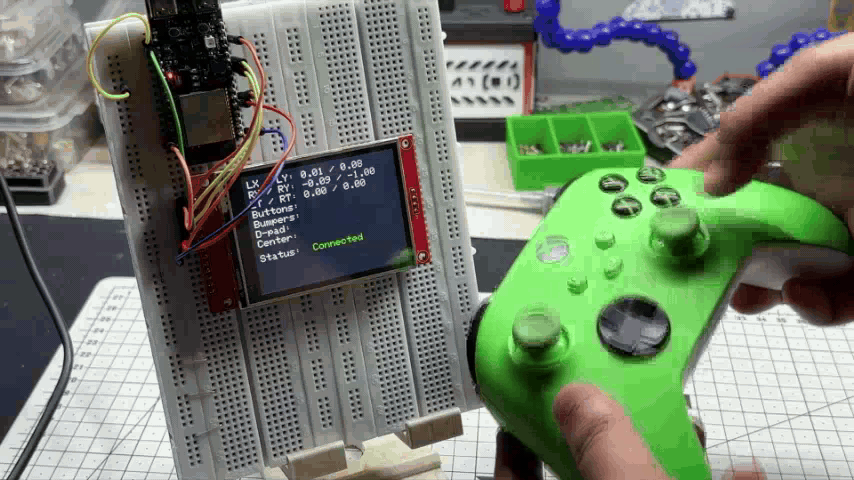 Xbox Controller With ESP32 : 5 Steps - Instructables