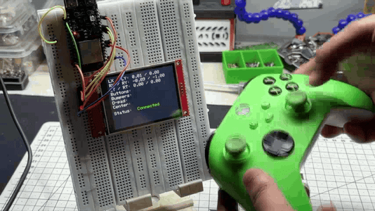 Xbox Controller With ESP32 : 5 Steps - Instructables