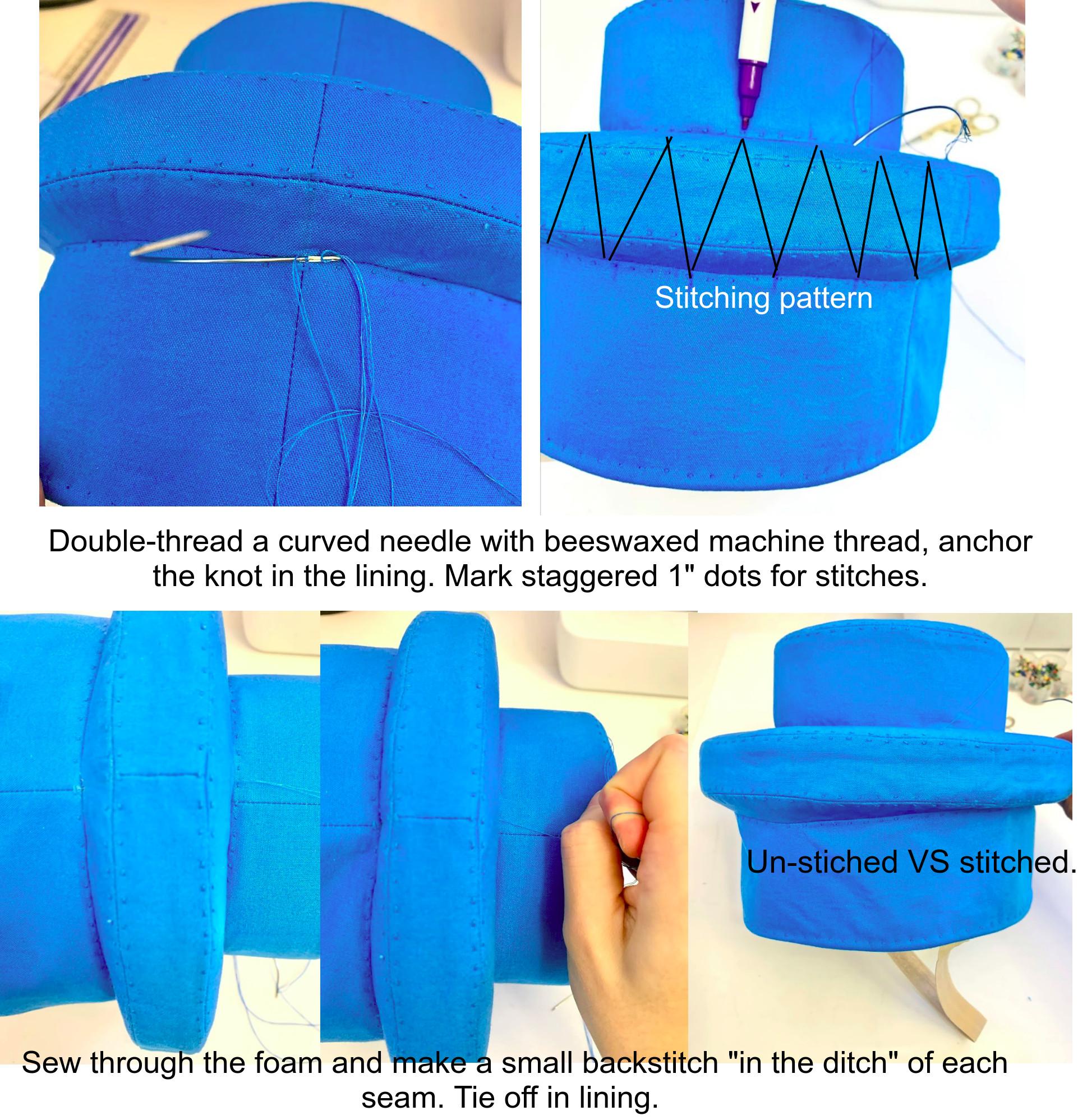 Cloth LEGO Brick Hat + Sewing Pattern. : 34 Steps (with Pictures ...