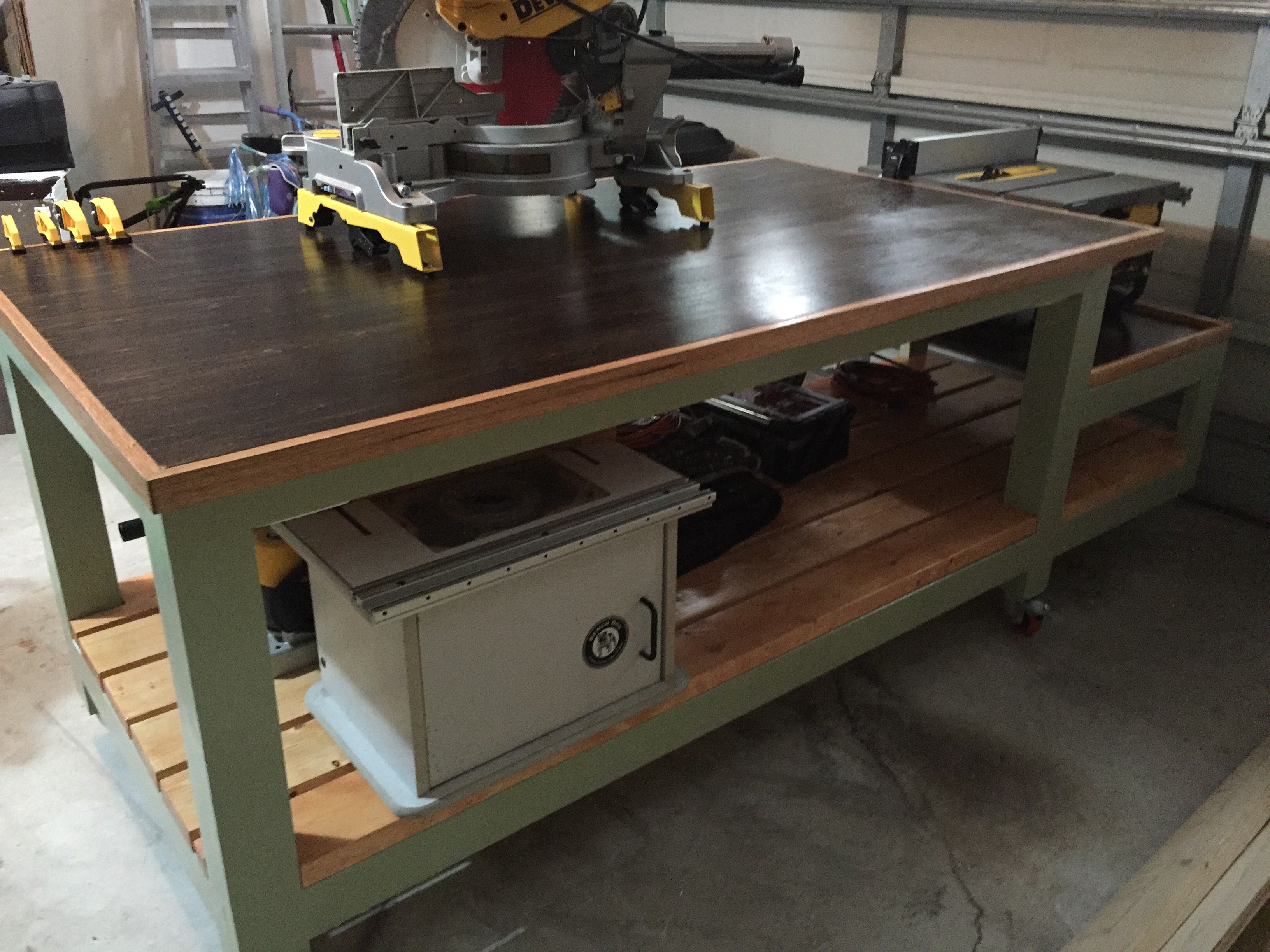 All in One Work Bench : 14 Steps (with Pictures) - Instructables