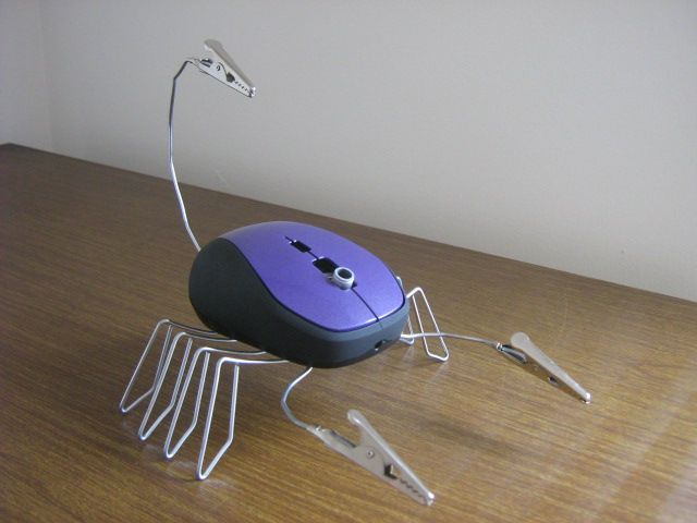 Make a Desktop Scorpion (using a Dead Mouse and Clips) : 7 Steps (with ...