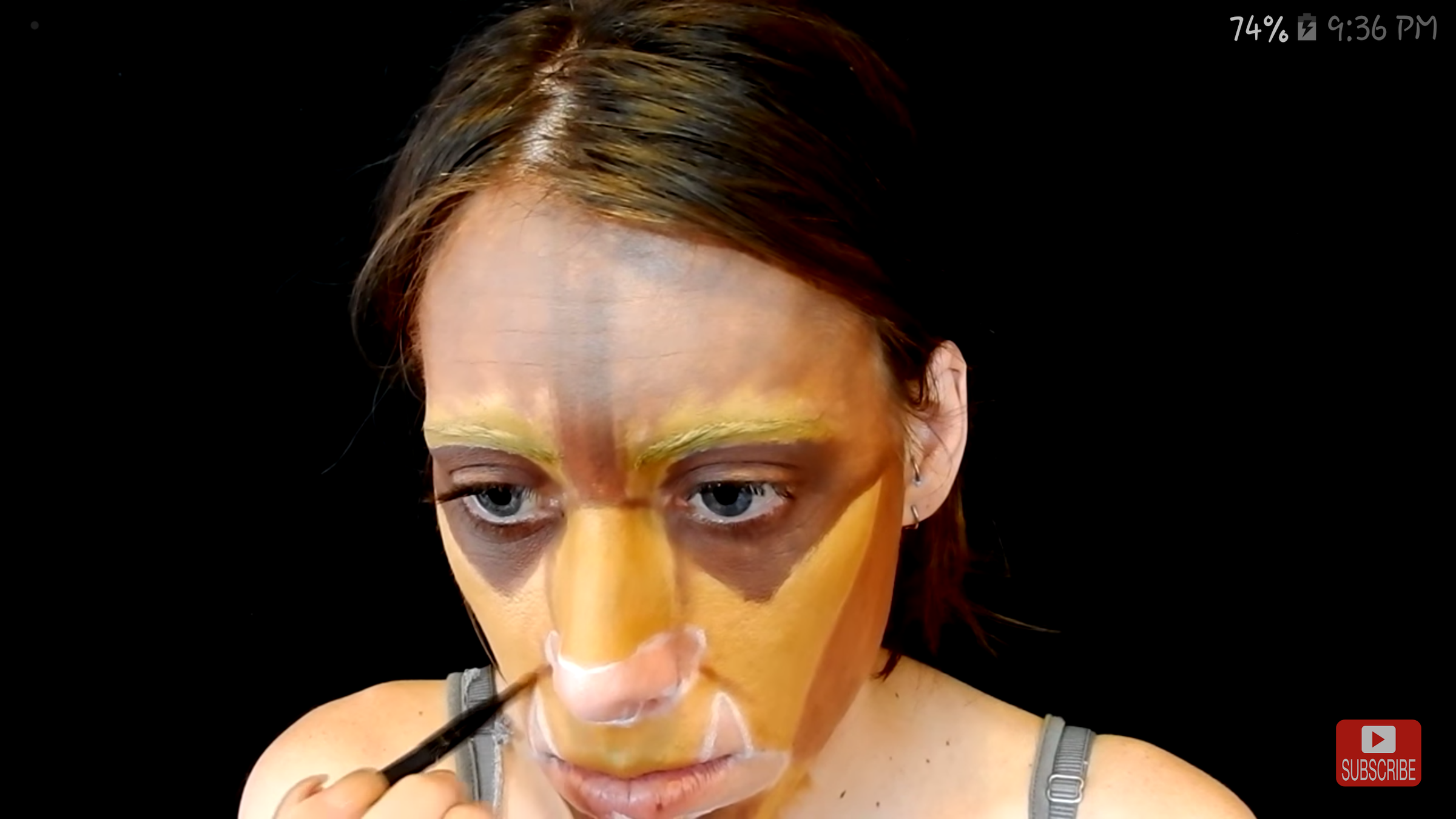 Beast From Beauty and the Beast Body Paint : 9 Steps - Instructables