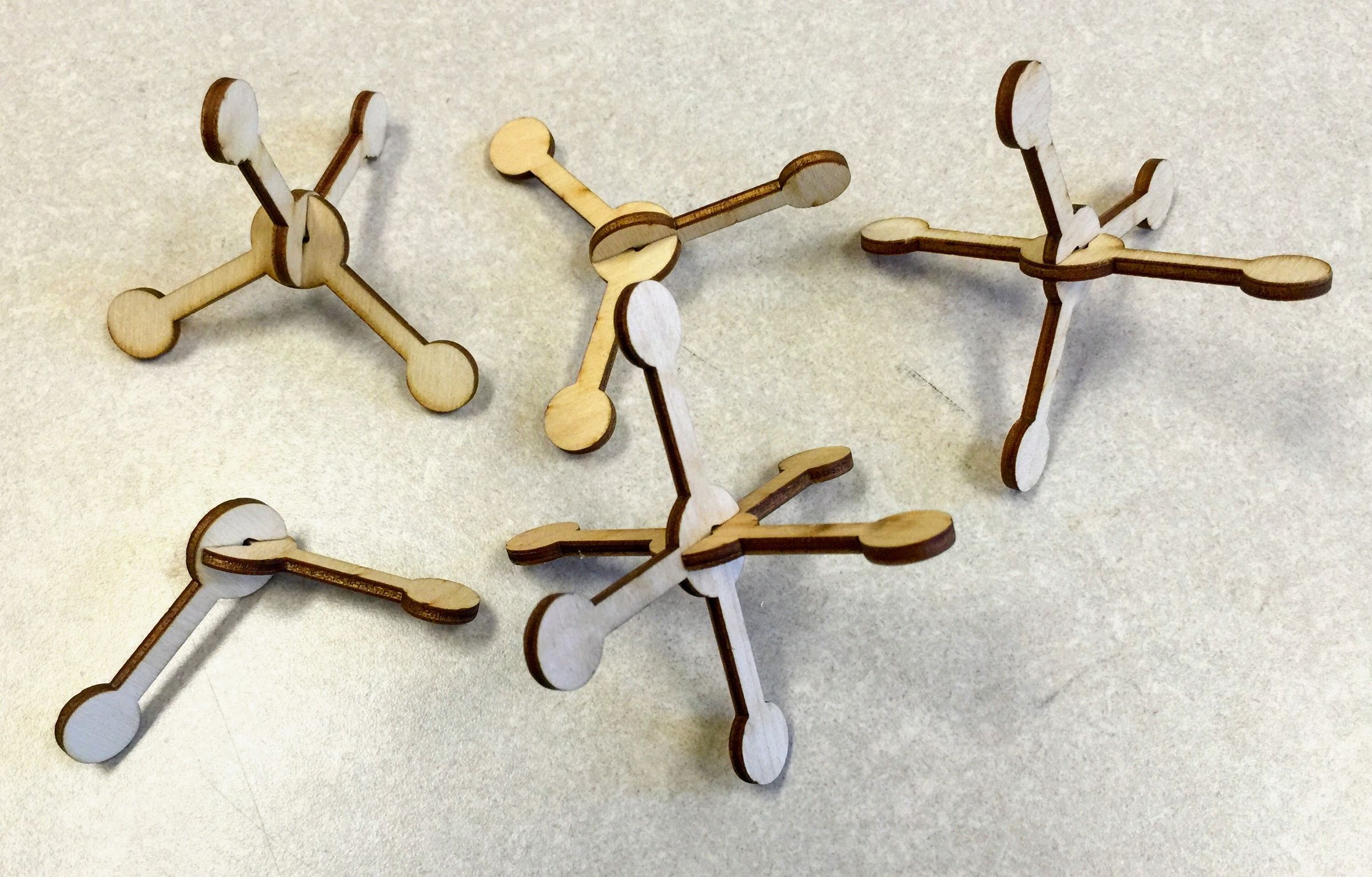 Lasercut Molecular Models : 6 Steps (with Pictures) - Instructables