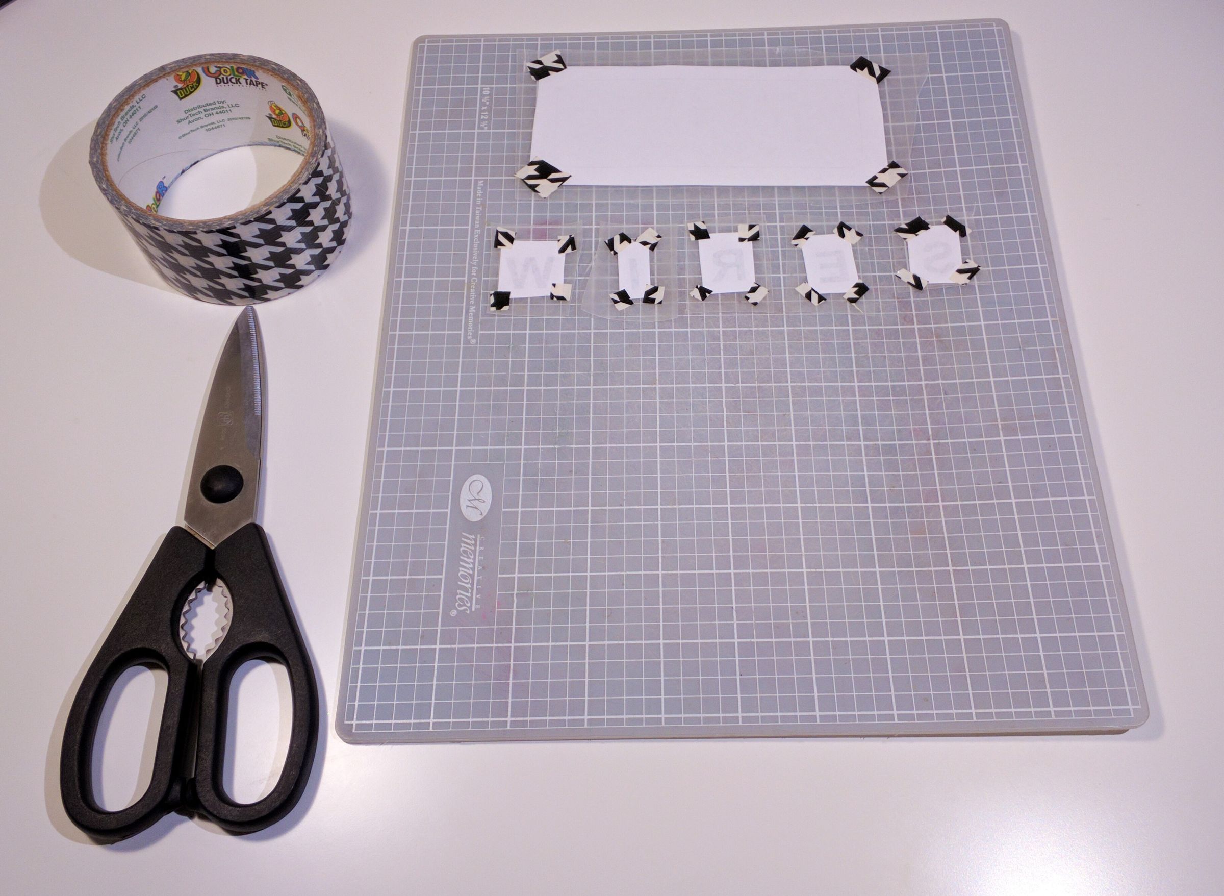 How to Make Duct Tape Labels and Decals. : 8 Steps (with Pictures ...