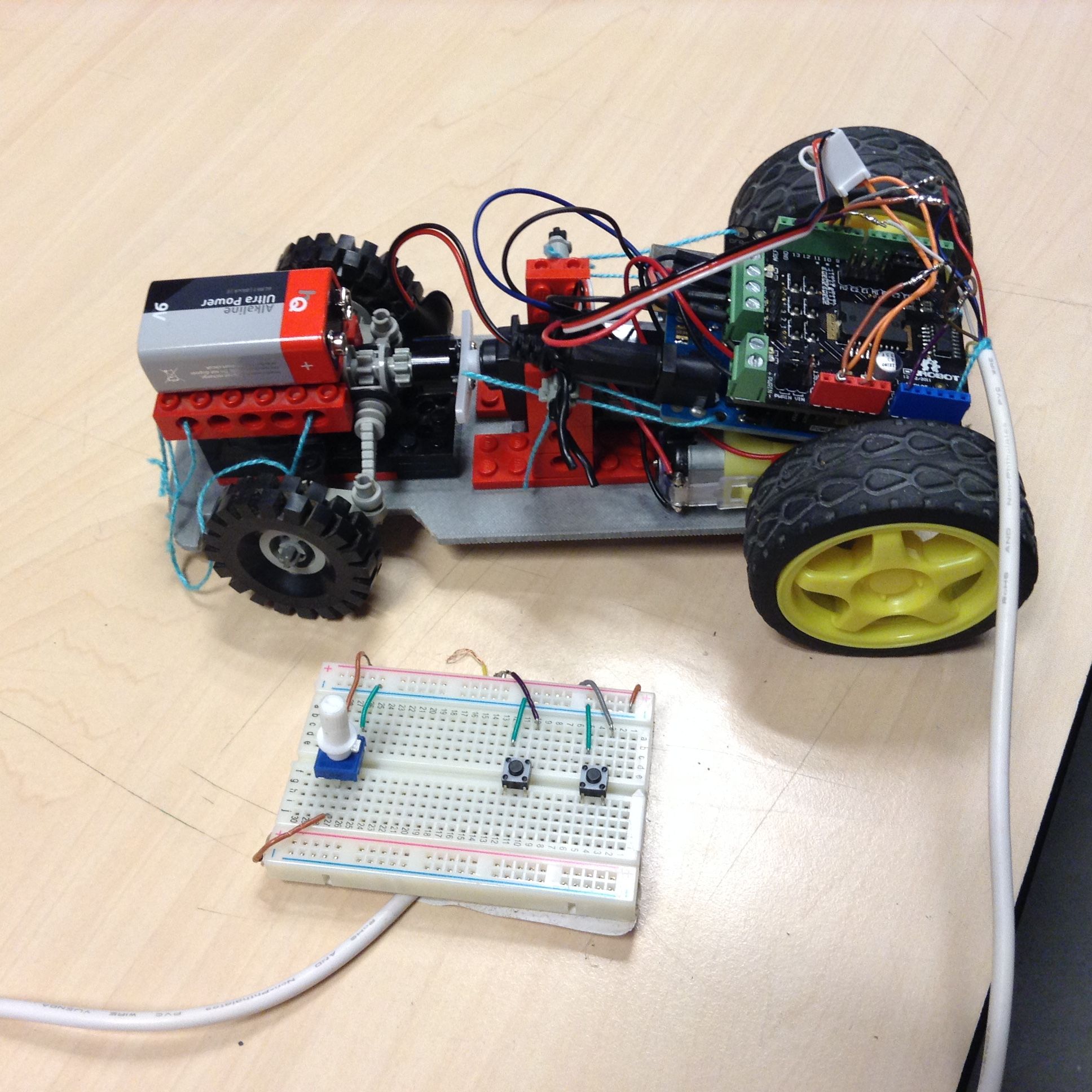 Wired Contollable Ardiuno Car : 4 Steps (with Pictures) - Instructables